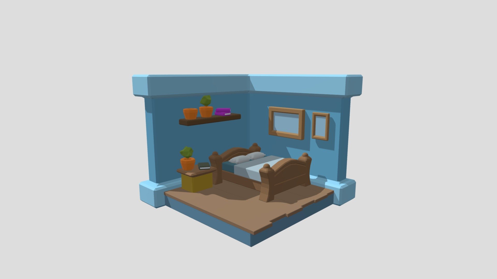 Just a room - 3D model by Meilleure [4bd55ee] - Sketchfab