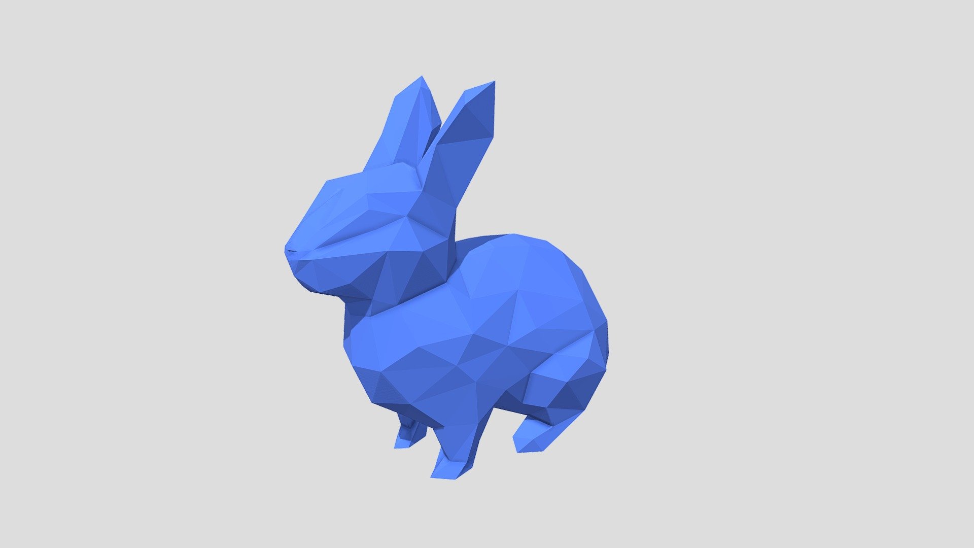 conejo low poly - 3D model by colcrea3d [4bd5fe1] - Sketchfab