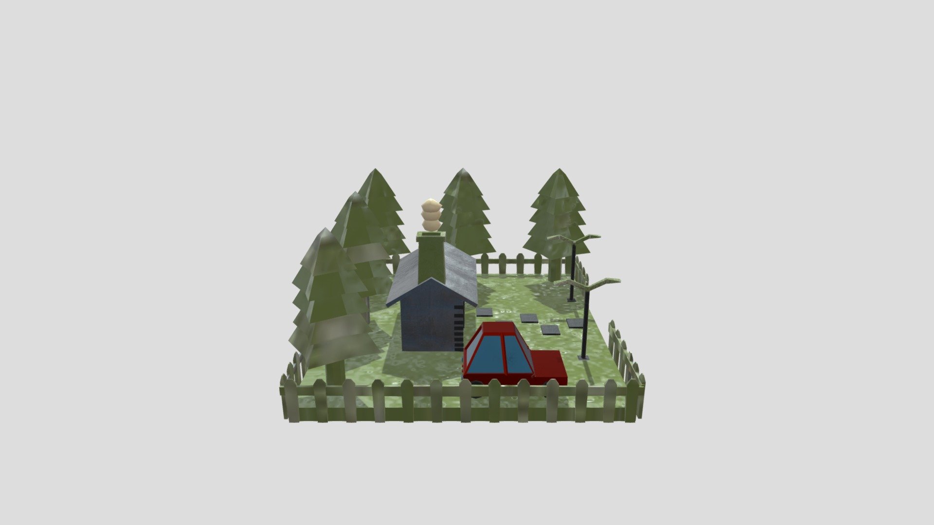 Nature Forest House - Download Free 3D model by koseitutu43 [4bd672e ...
