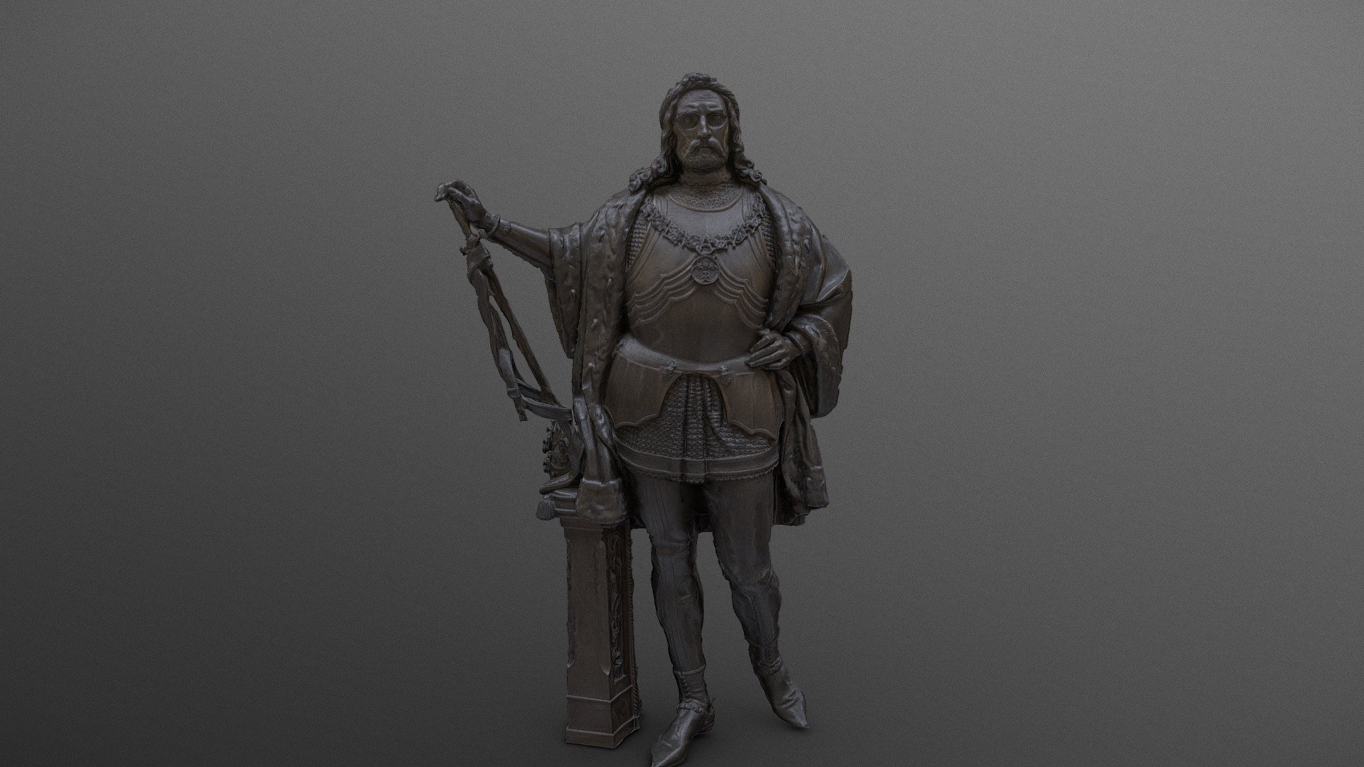 George of Poděbrady - 3D model by matousekfoto [4bd72cf] - Sketchfab