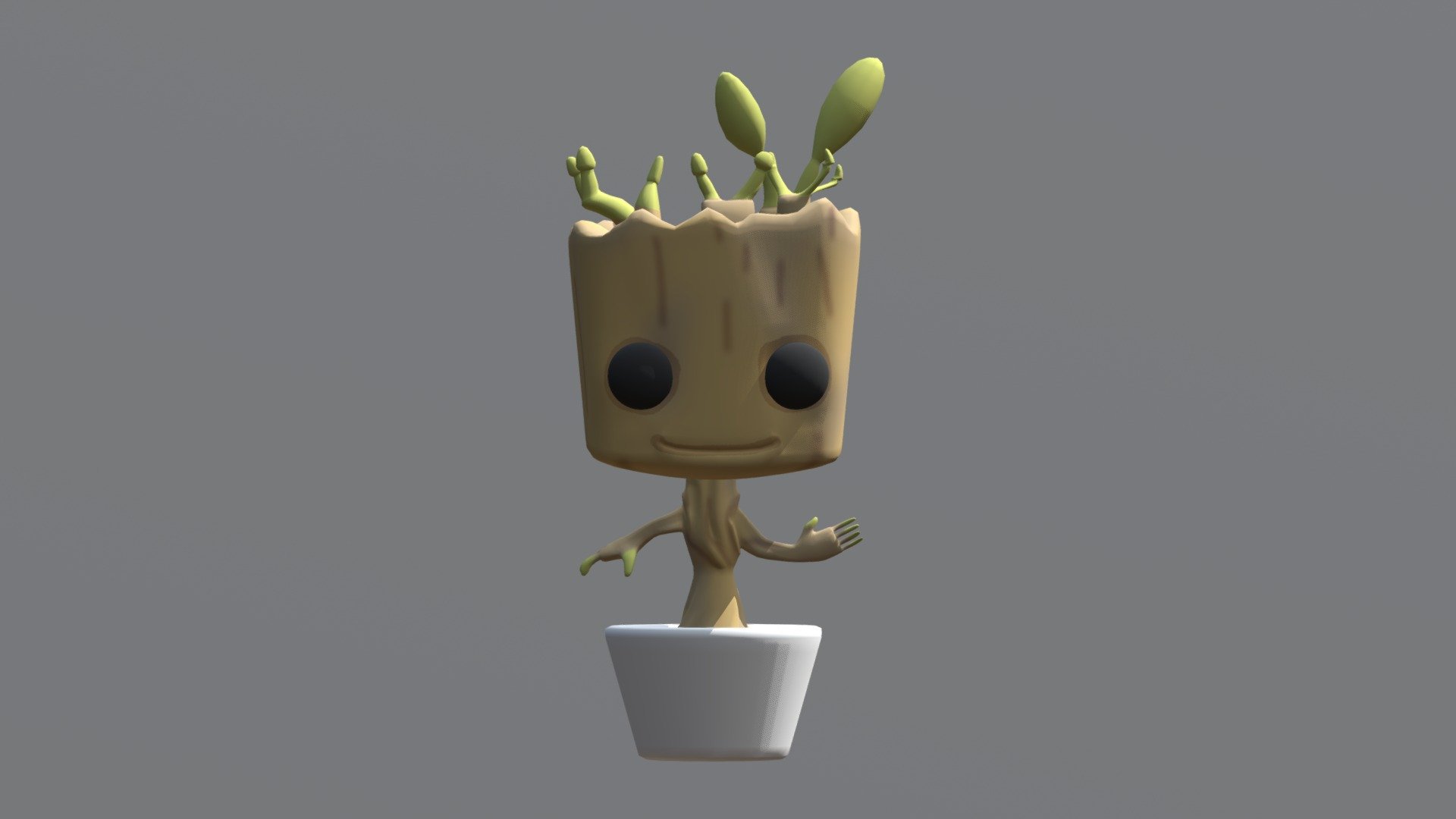 Groot High Poly - 3D model by dgvfx [4bd82f3] - Sketchfab