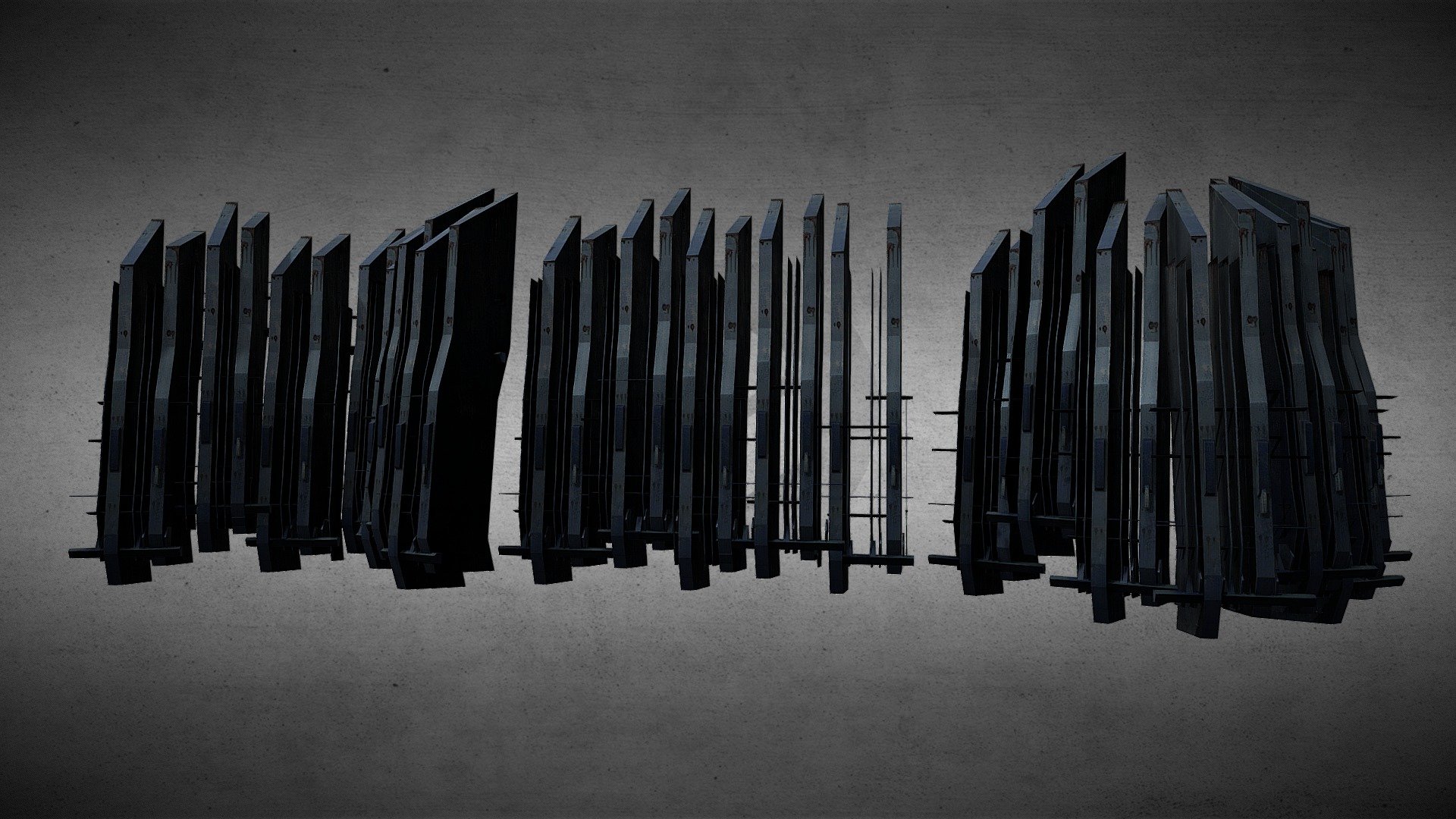 Combine Wall Clusters - Download Free 3D model by Elite Big Speakerman ...