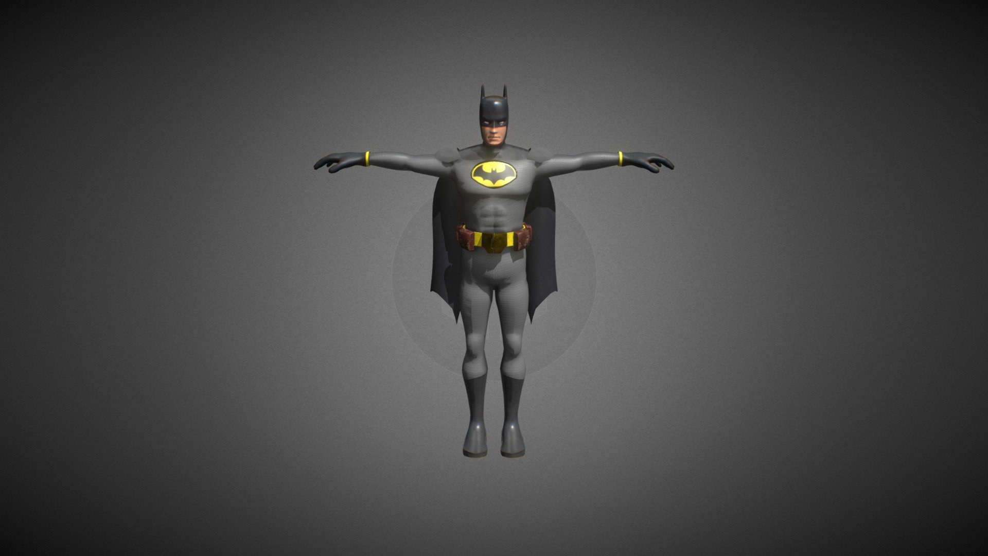 Batman 3D Model - 3D model by Keipari [4bd8d24] - Sketchfab