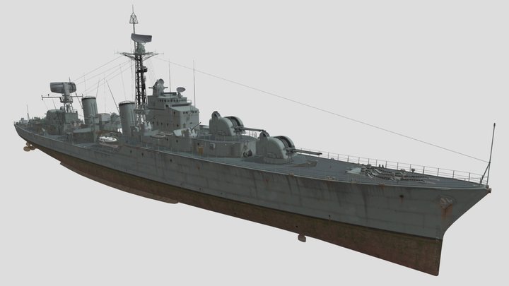 Navy-ship 3D models - Sketchfab