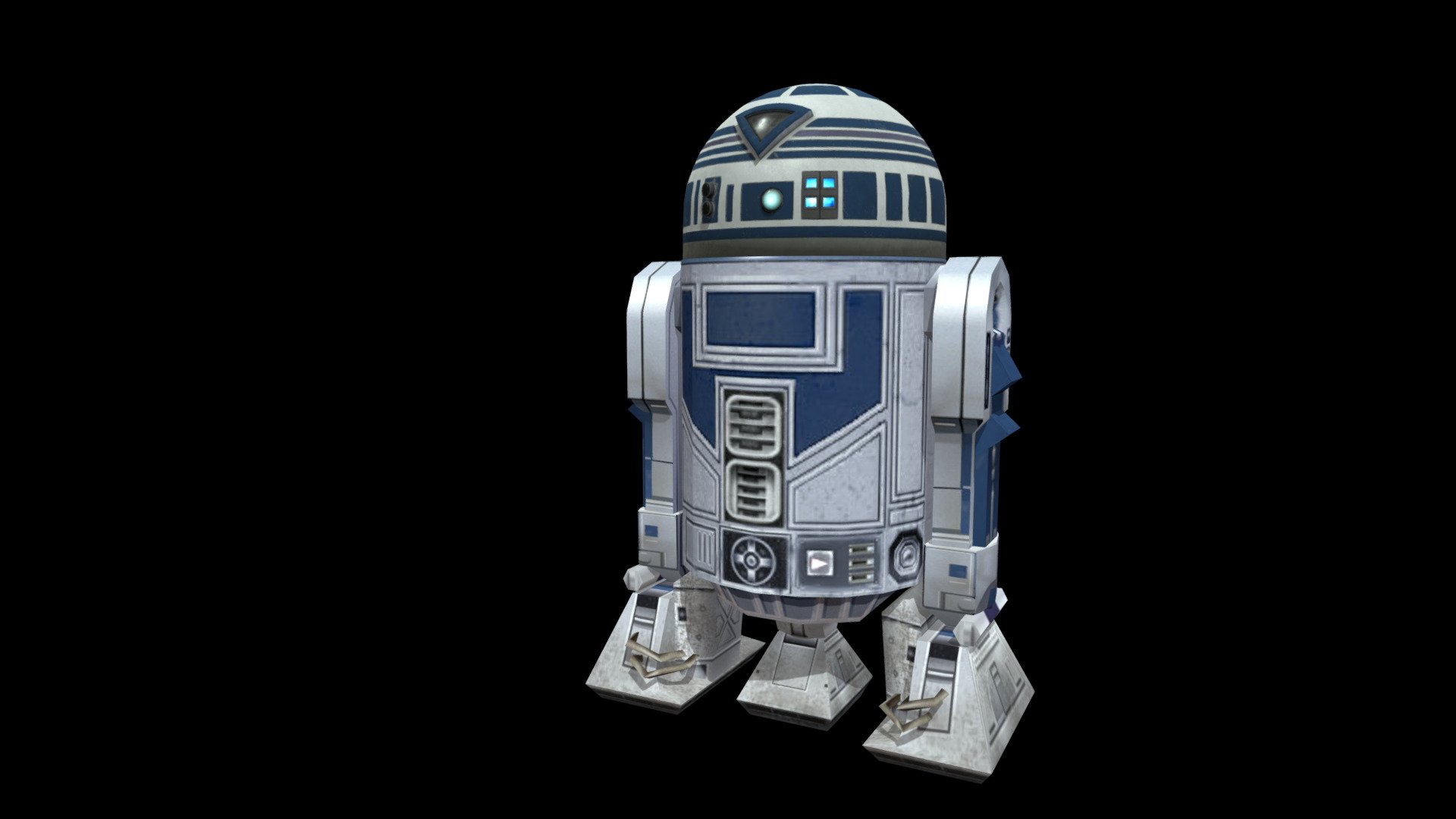 R7 Series Astromech - 3D model by jchapman1984 [4bdbb84] - Sketchfab