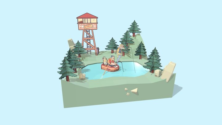 Firewatch 3D models - Sketchfab