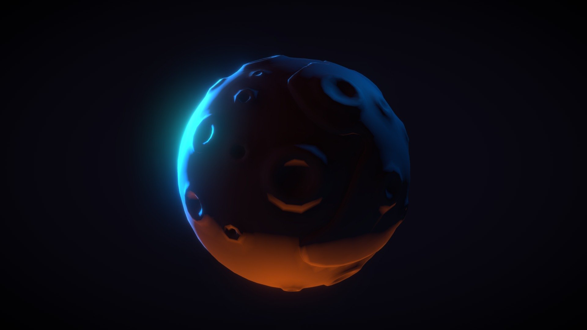 Low poly Moon Model - Buy Royalty Free 3D model by DigitalToys [4bdd9dc ...