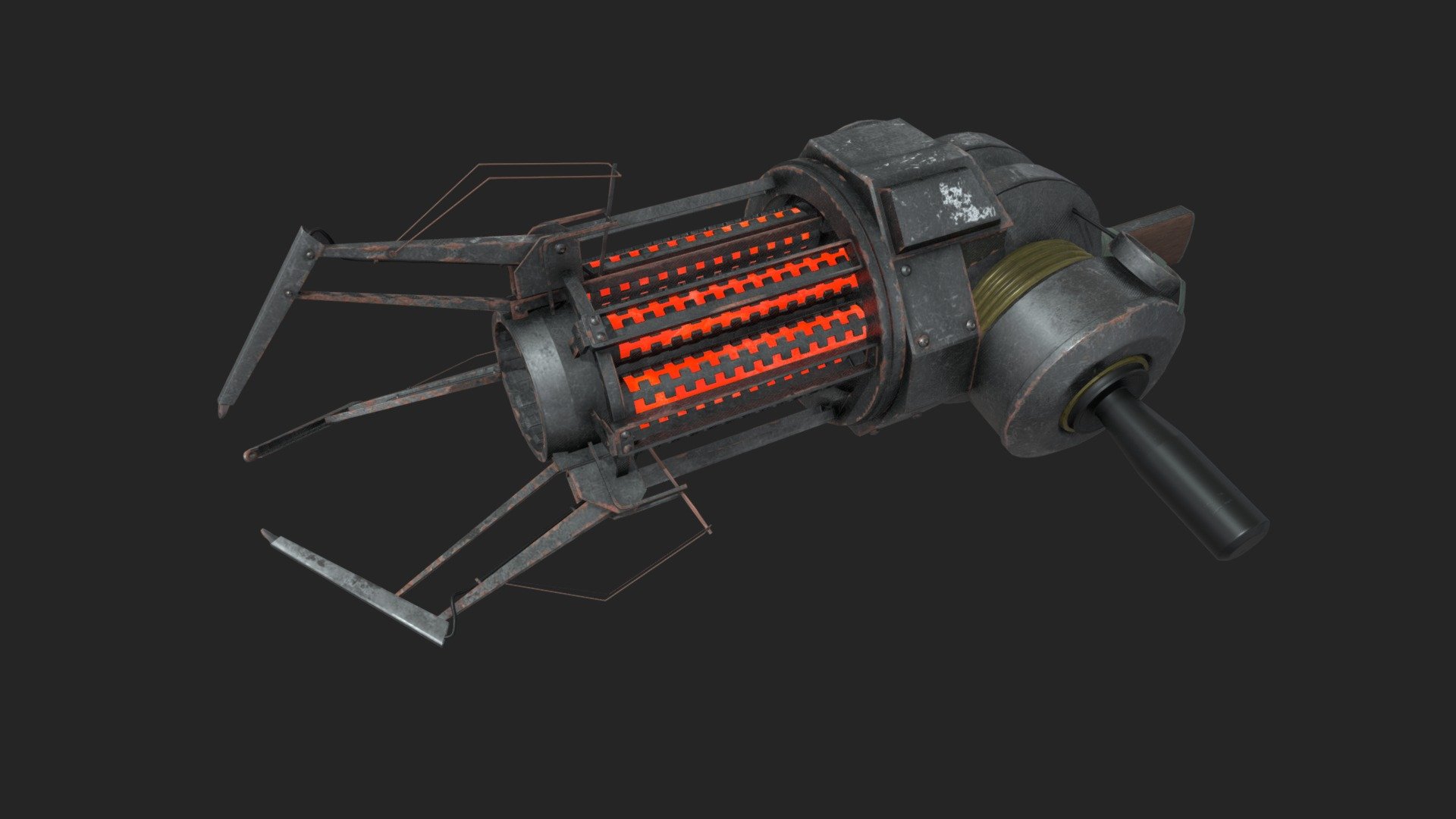 Half-Life Gravity Gun - 3D model by Gianfranco Alvarez ...