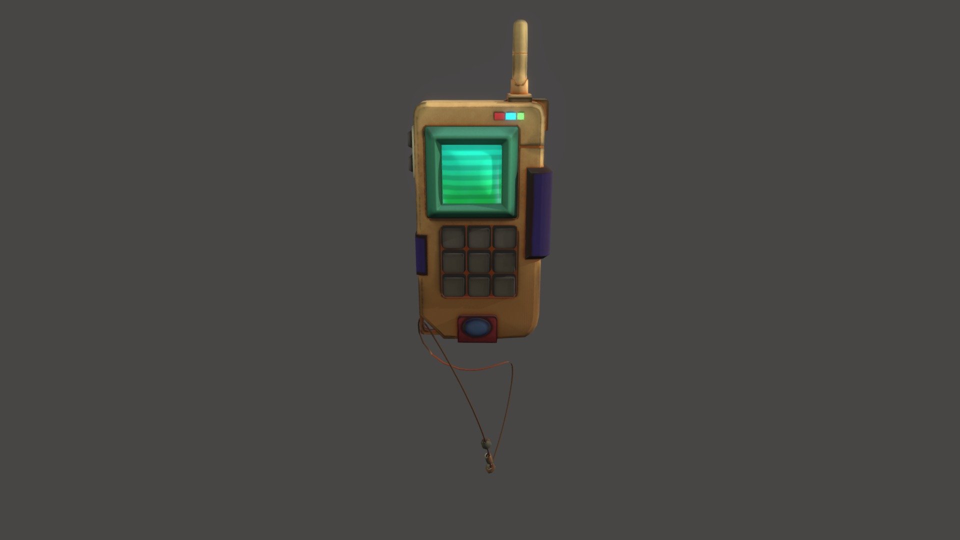 Stylized Phone - 3D model by MissLilith [4bdded7] - Sketchfab