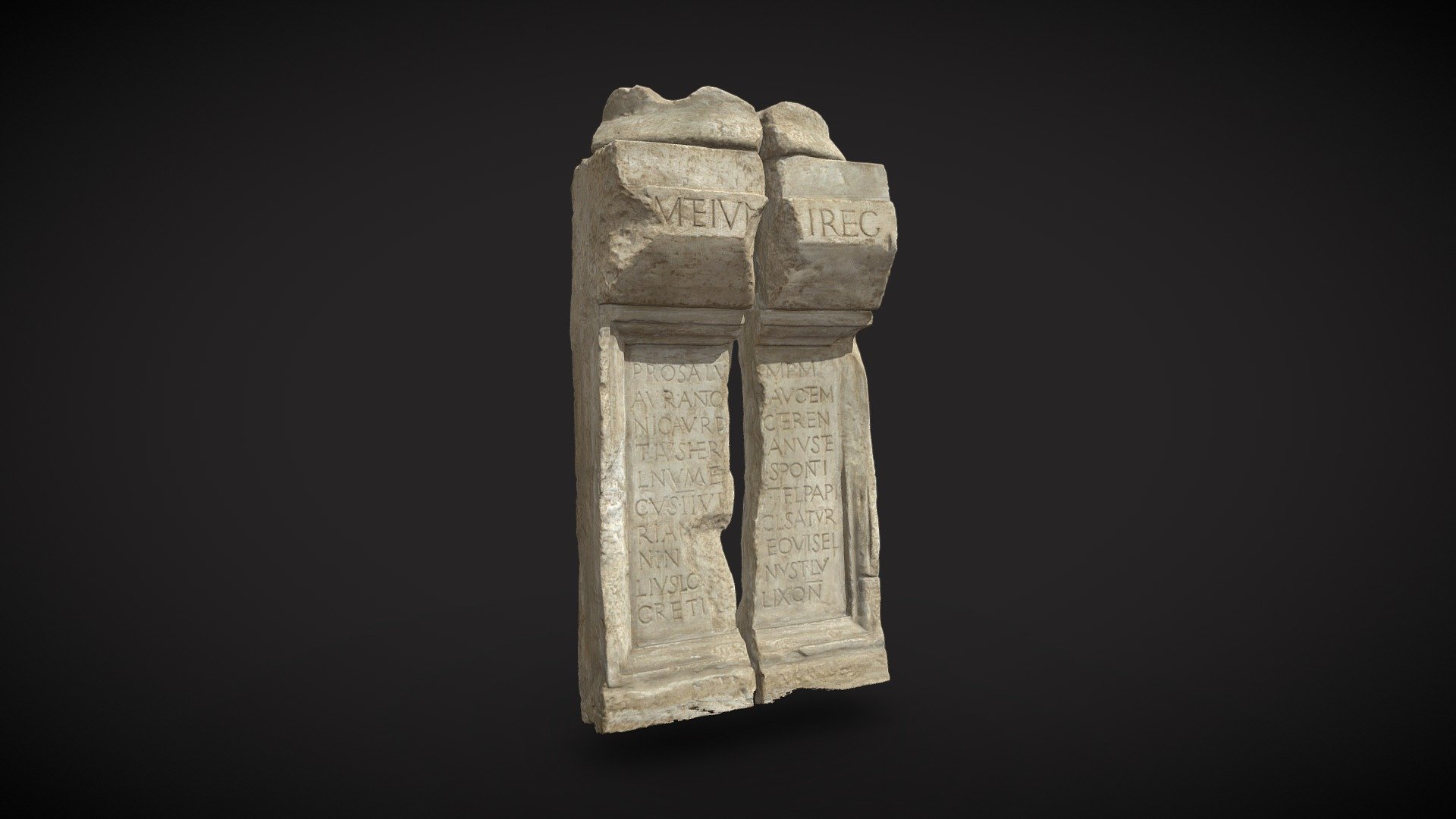 Inscription РИМ-СС-А СБ -7 - 3D model by Archive RO_BG (@goshes ...