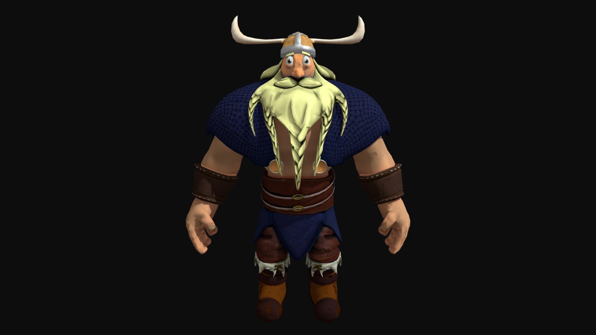 Viking Character - 3D model by Yaseen Ali (@yaseen_ali777) [4be2078 ...
