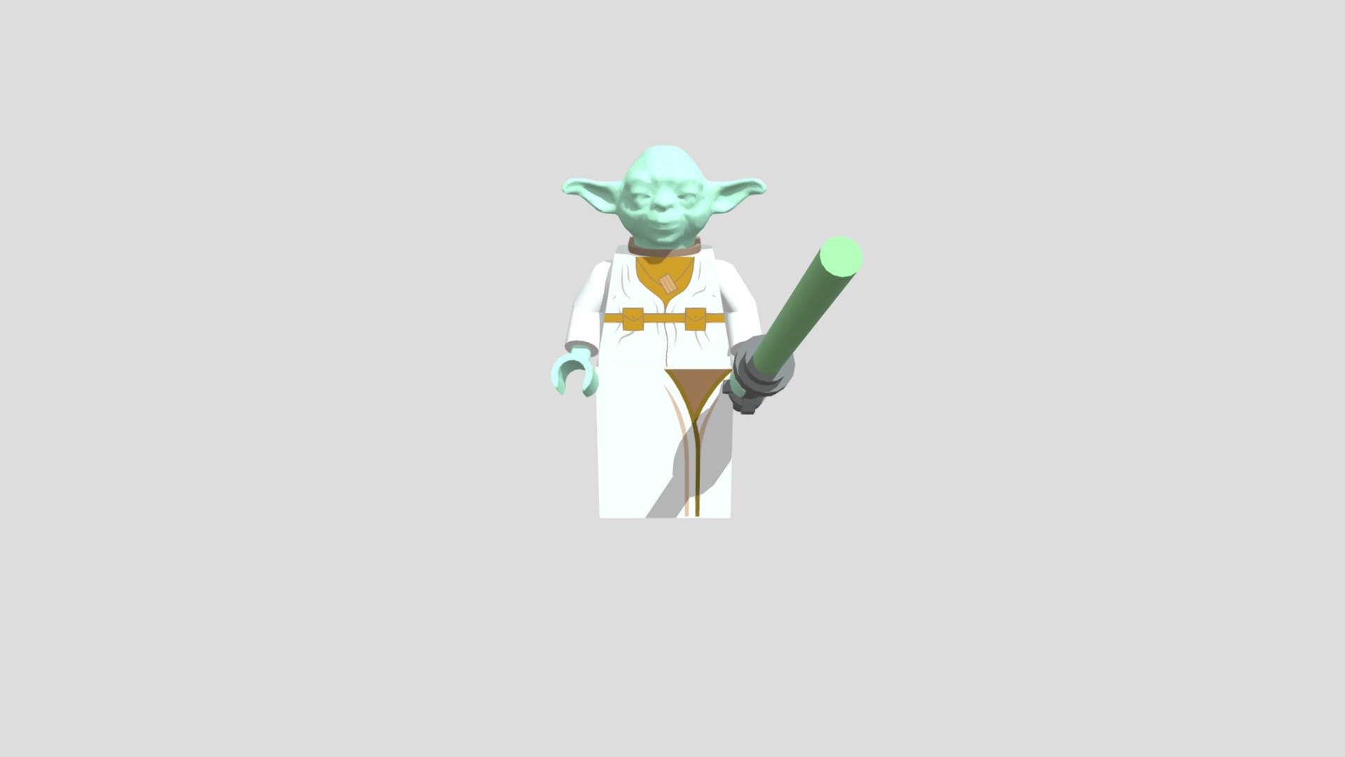 lego yoda meme - Download Free 3D model by bigbob69 [4be20a1] - Sketchfab