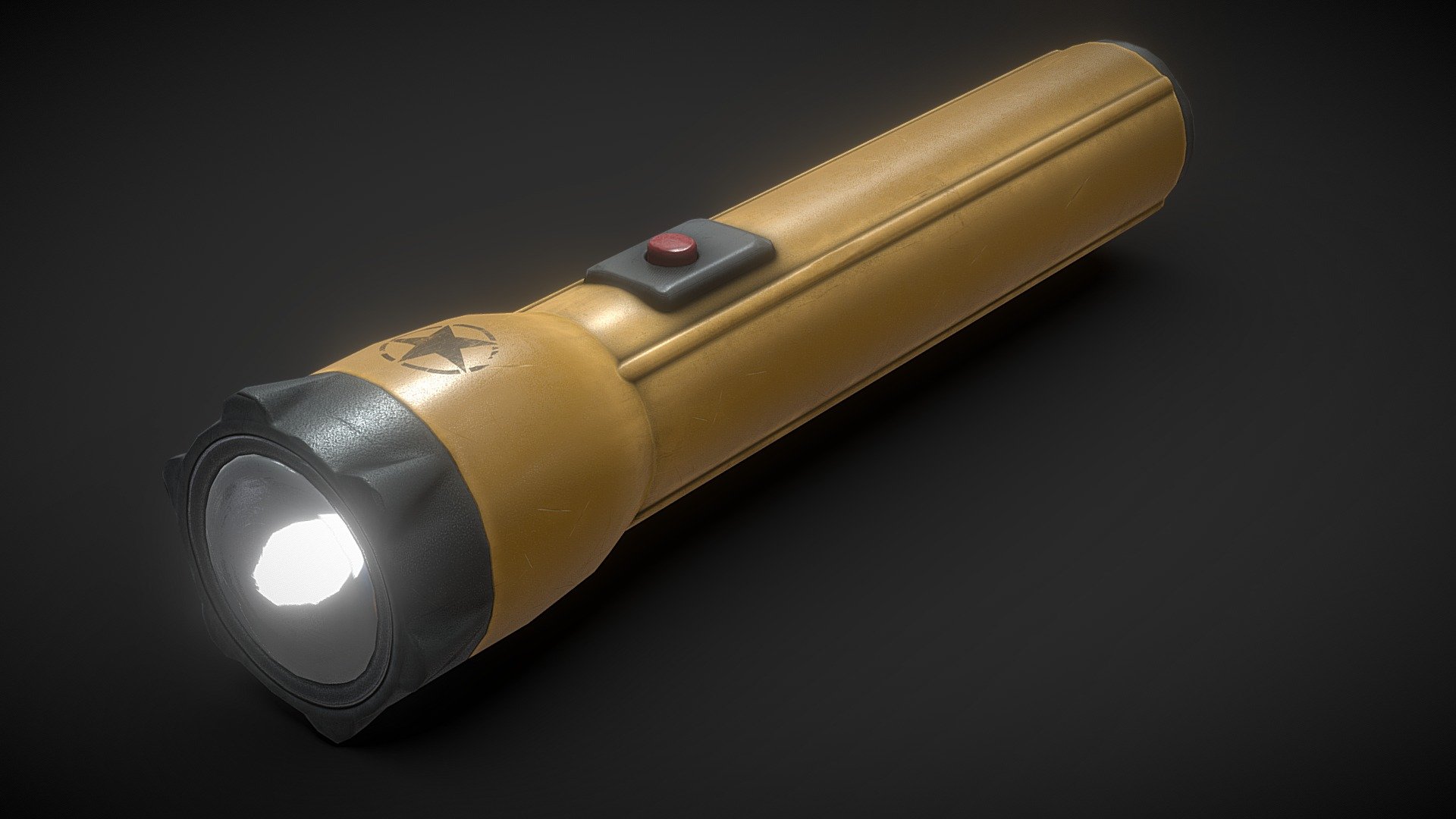 Flashlight - 3D model by Shedmon [4be2507] - Sketchfab