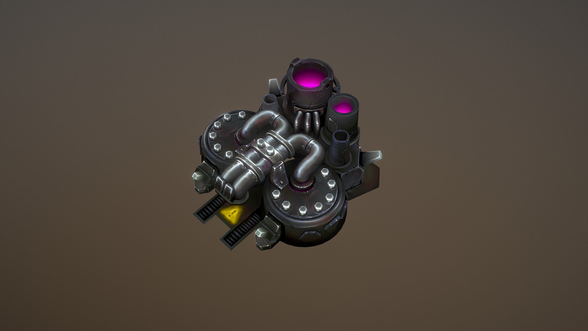 Refinery for rts game - 3D model by tcharankov [4be3950] - Sketchfab