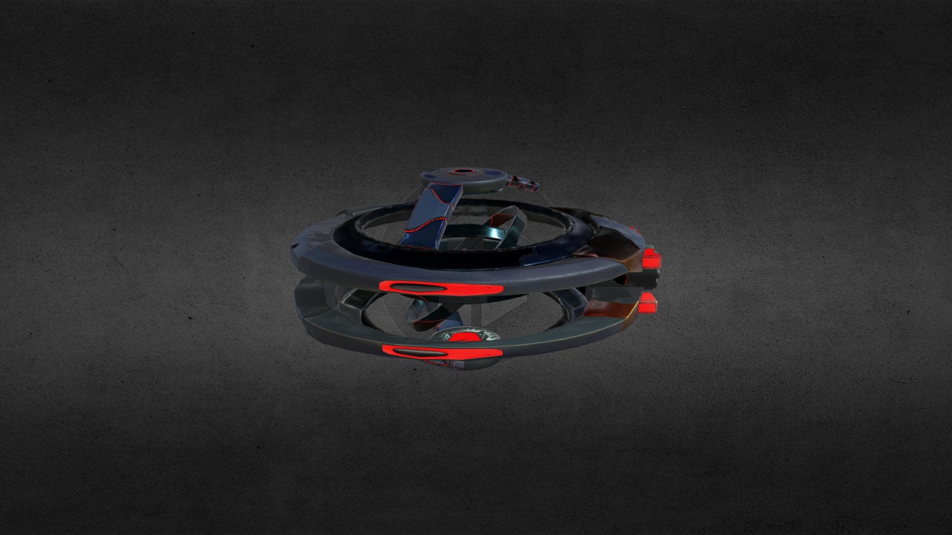disk_drone - 3D model by Asledziu [4be3a9f] - Sketchfab