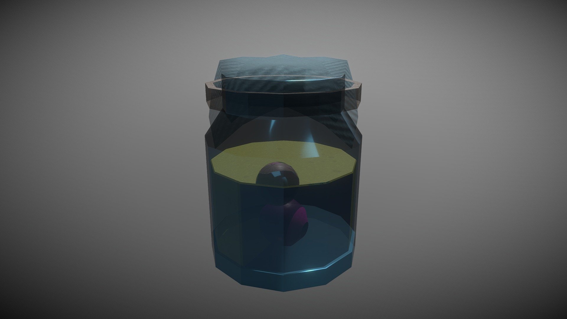 Jar With Creature Eyes - Download Free 3D model by Kaine Butterley ...