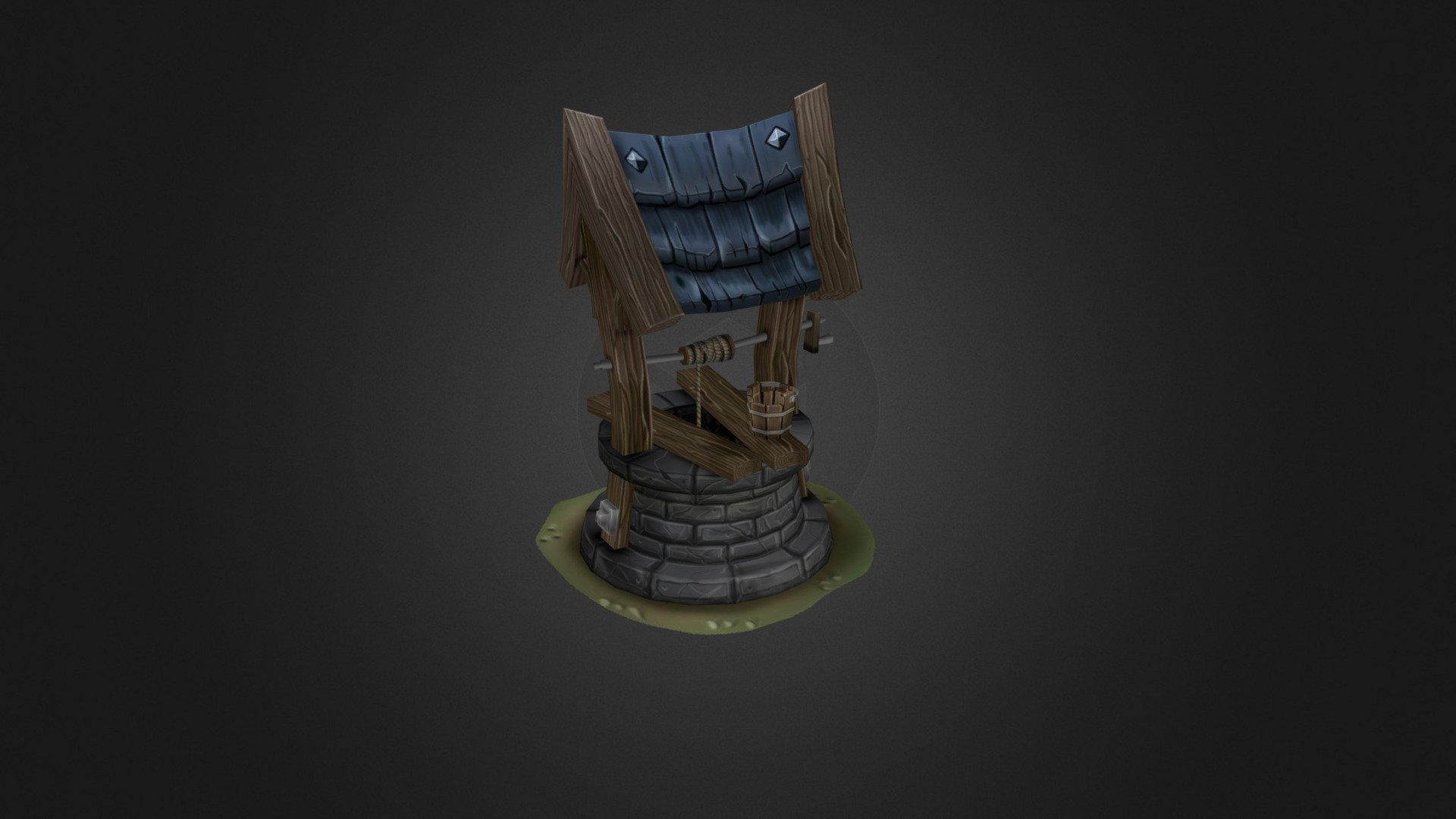 Stylized - Well - 3D model by haley3009 [4be52fe] - Sketchfab