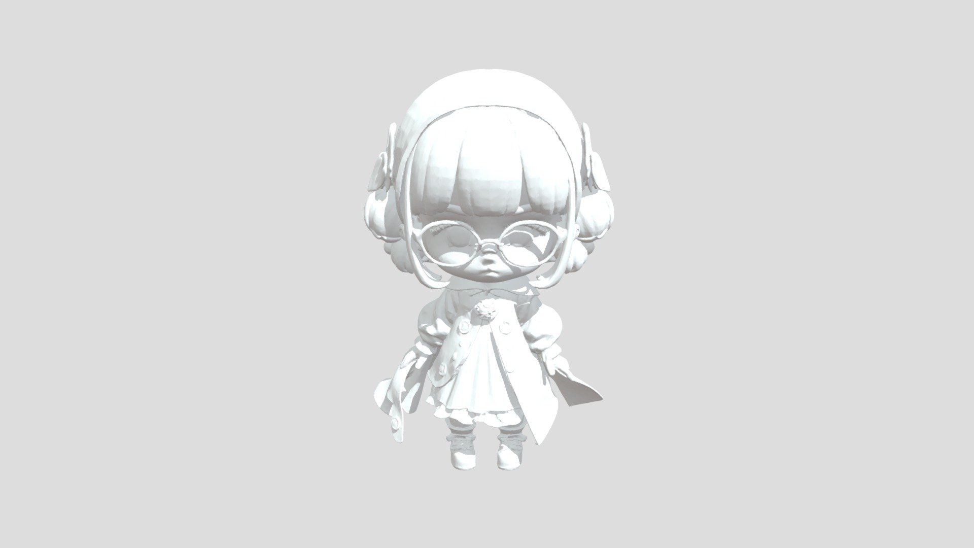 Mint Melody Doll - 3D model by notewx3 [4be6395] - Sketchfab