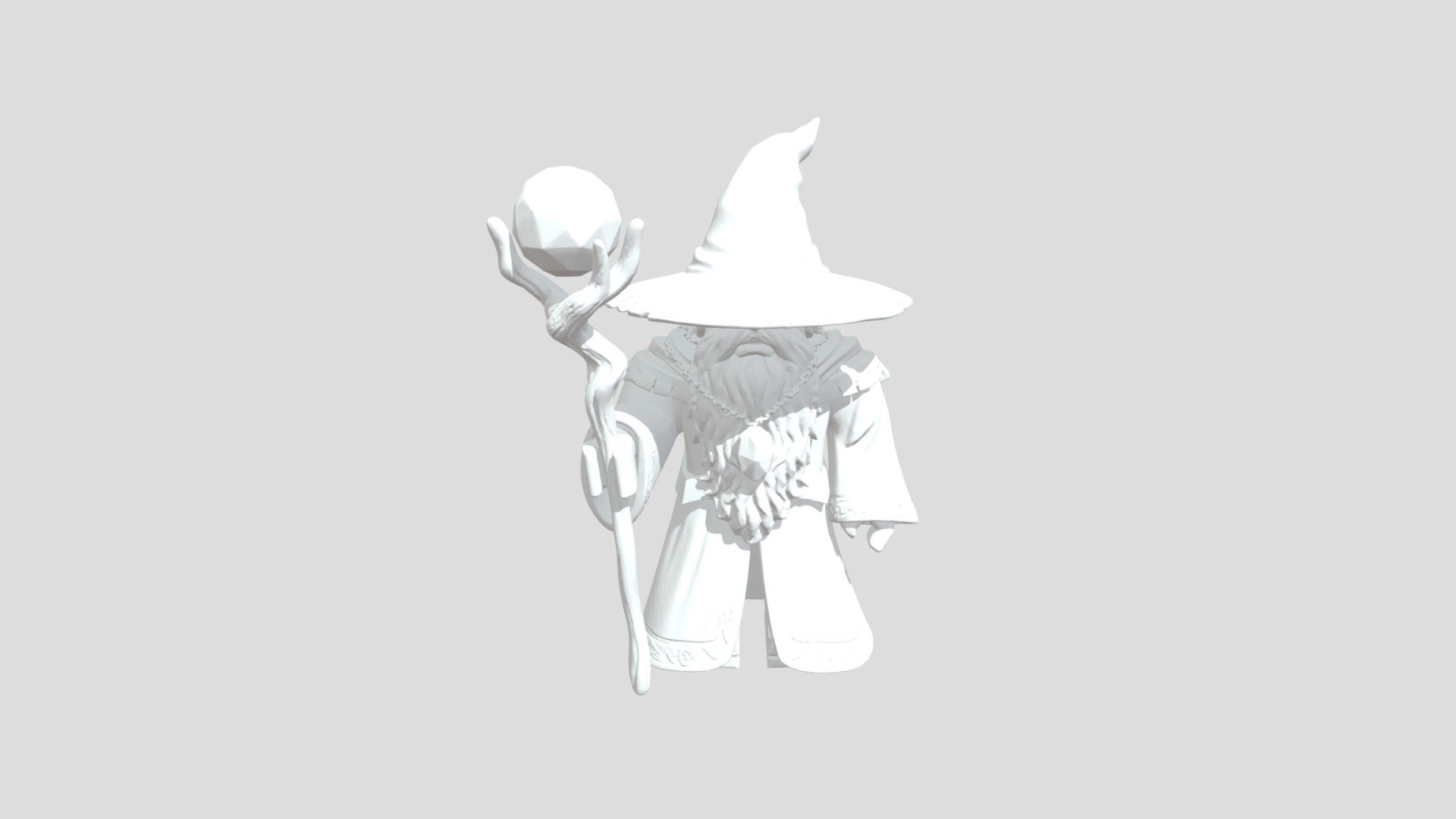 Wizard of the Enchanted Forest - 3D model by TerasHD [4be7007] - Sketchfab