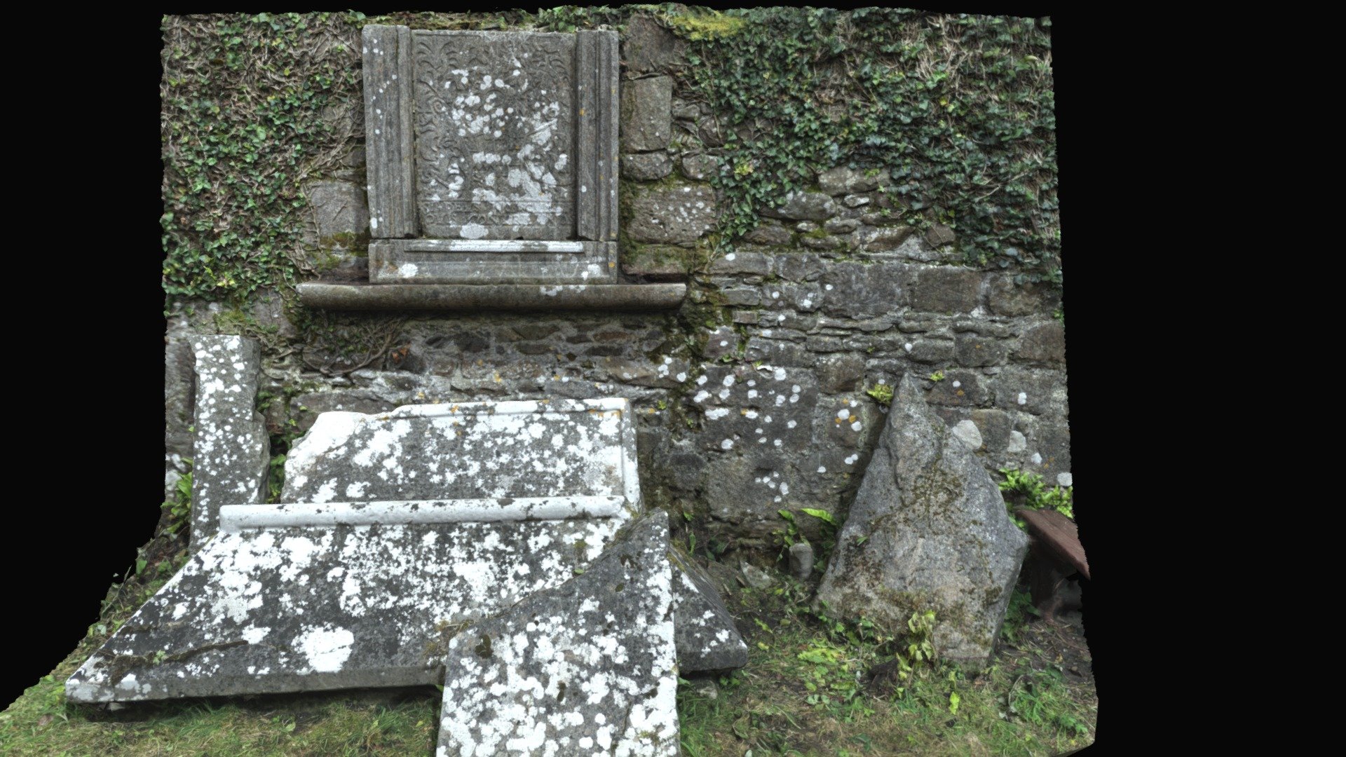 Morres Family Wall Monument Latteragh - Download Free 3D model by ...