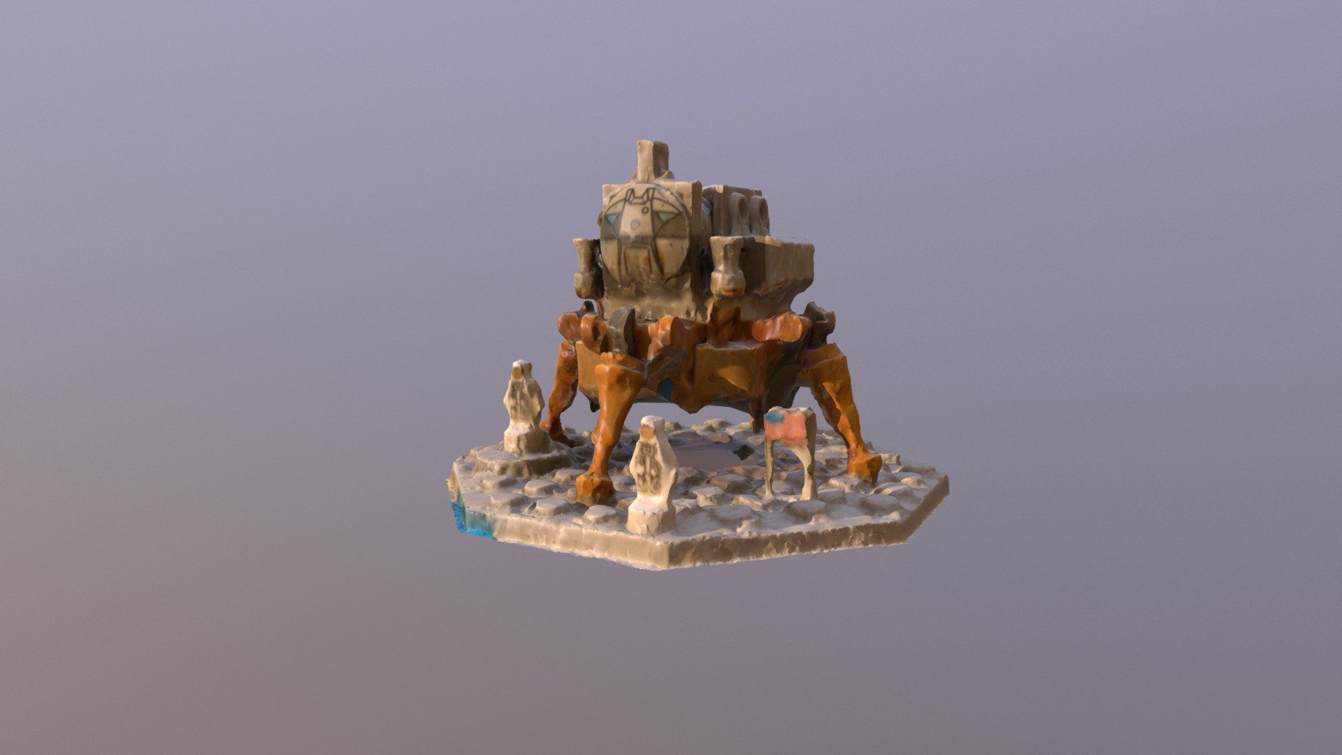 Lego Lander - 3D model by David Byrd (@DavidByrd) [4bea5d6] - Sketchfab