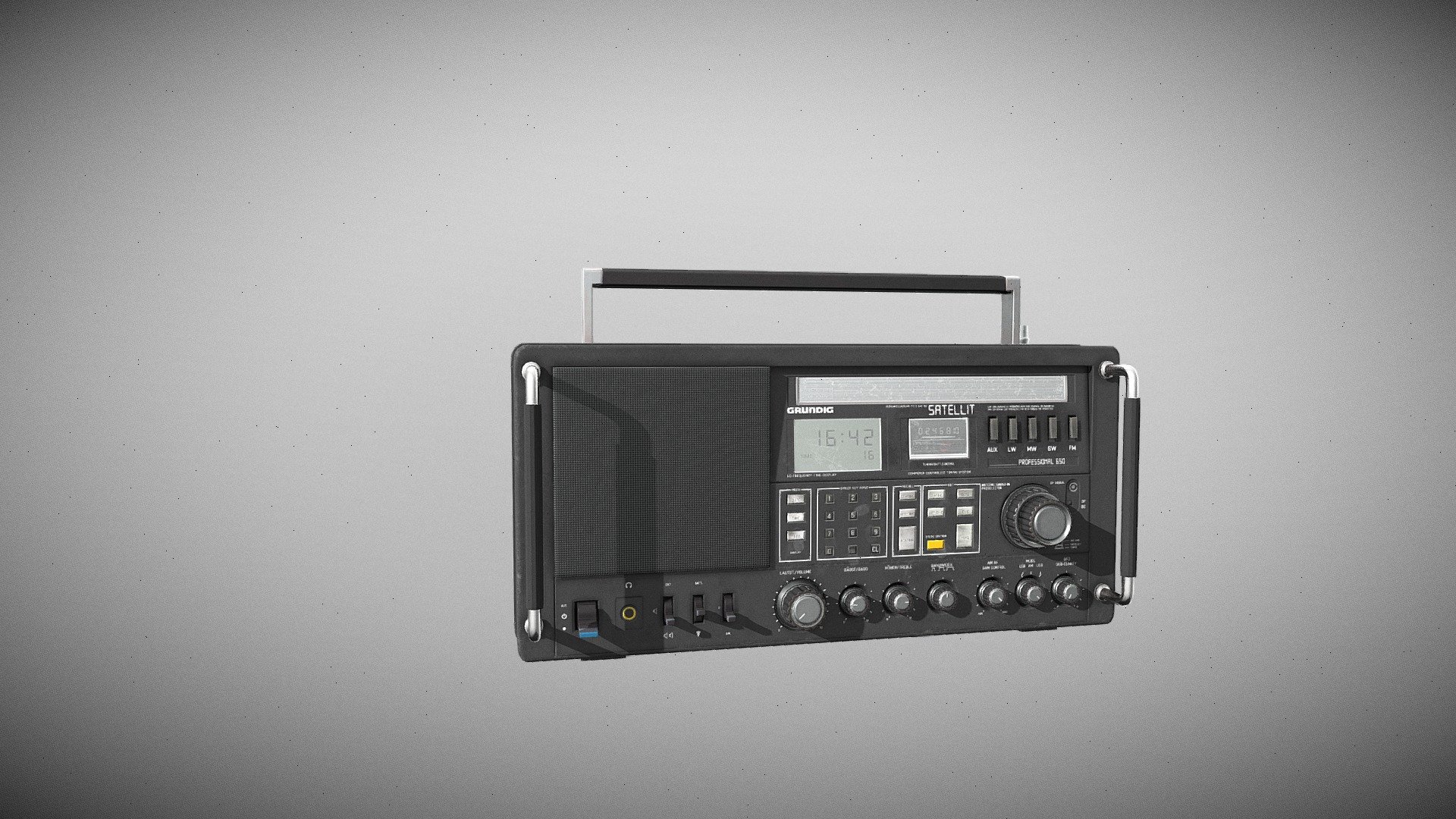radio - 3D model by ousamavo [4bea836] - Sketchfab