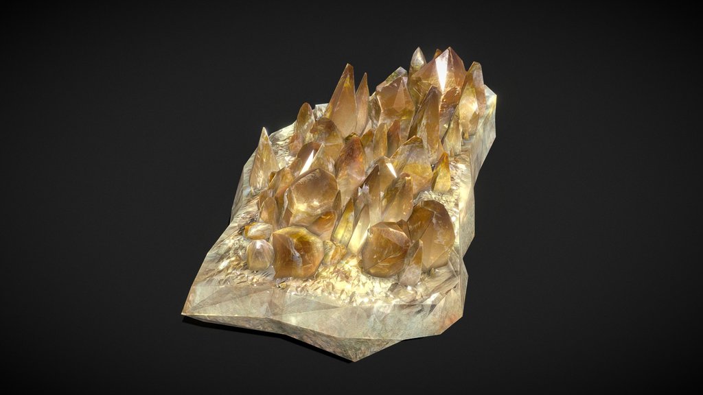 Minerals - A 3D model collection by Karolina Renkiewicz ...