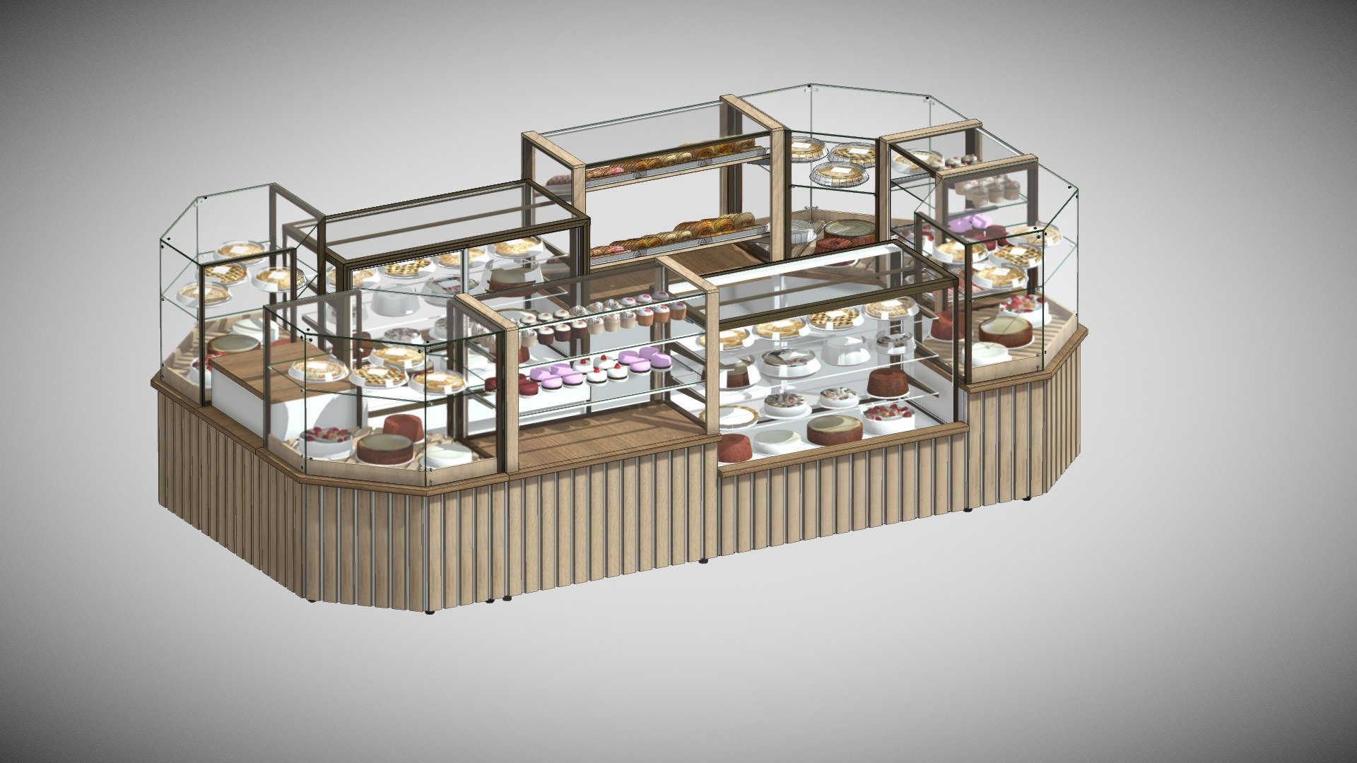 Food Kiosk Revit Family at Donna Casas blog