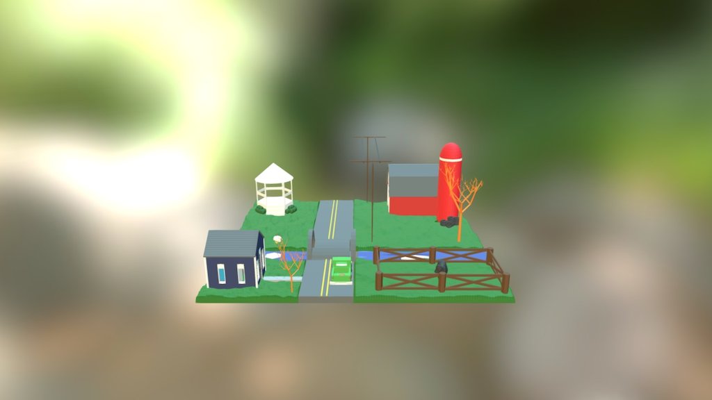 Country - 3D model by Abbie Swift (@abigailswift) [4bee452] - Sketchfab