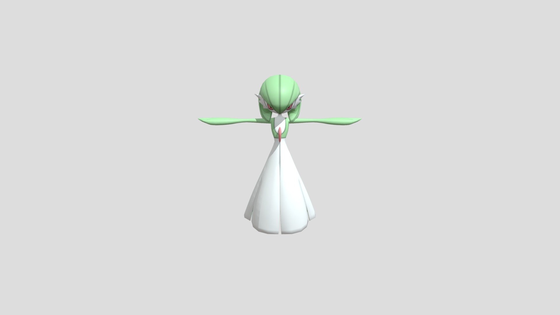 Gardevoir - Pokemon - Download Free 3D model by Chechorams16 [4bef21a ...