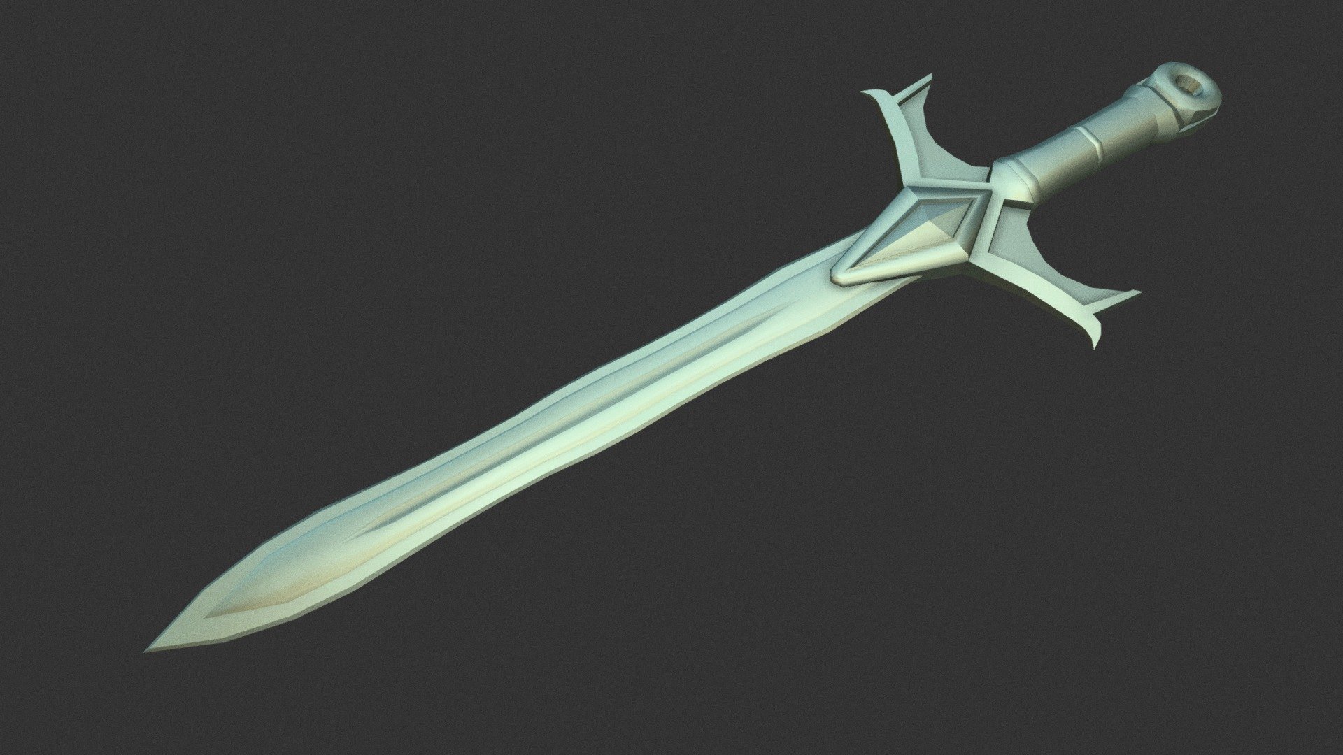 Longsword - Game Asset - 3D model by ArtByBradley [4befe1c] - Sketchfab