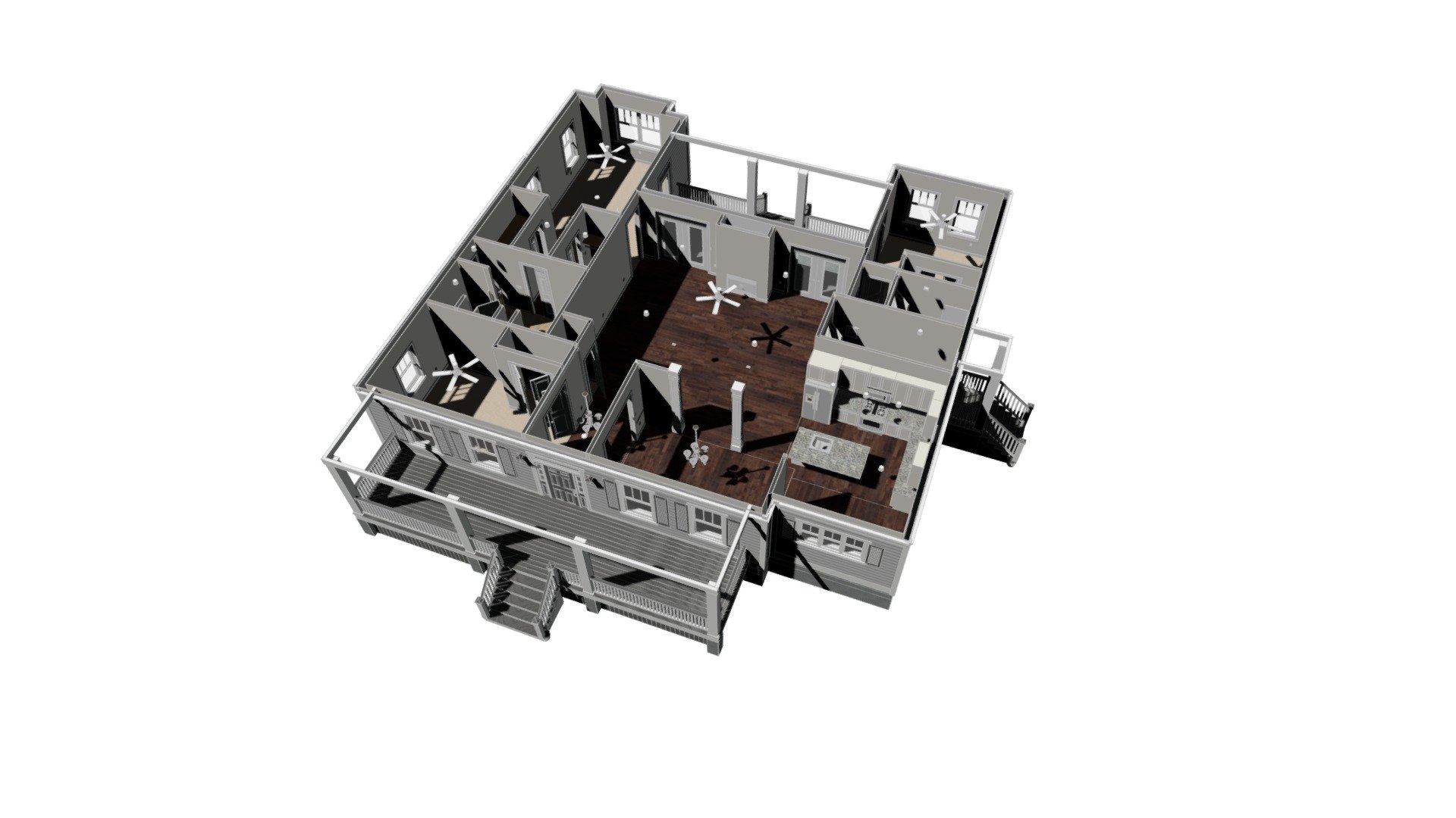 Pocotaligo Main Floor - 3D model by fmanipole [4bf0340] - Sketchfab