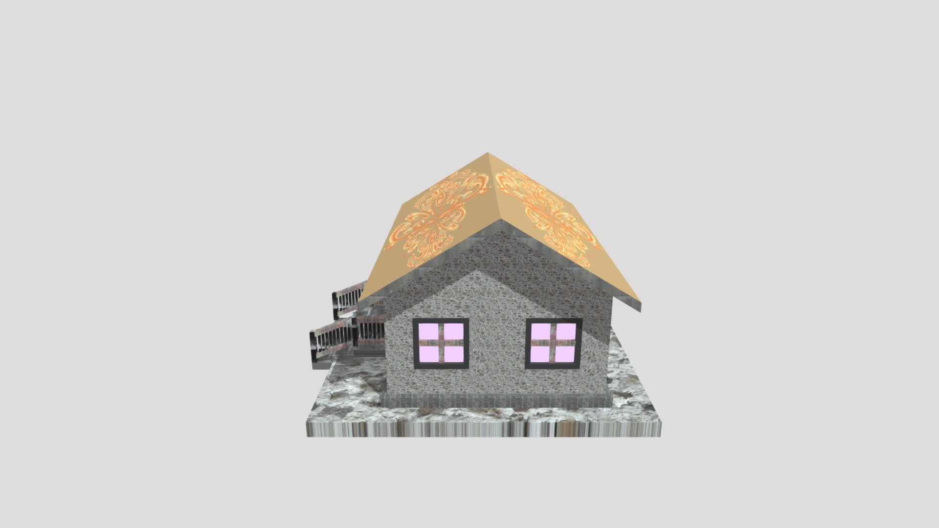 House With Textured Image - Download Free 3D model by basaksony777 ...
