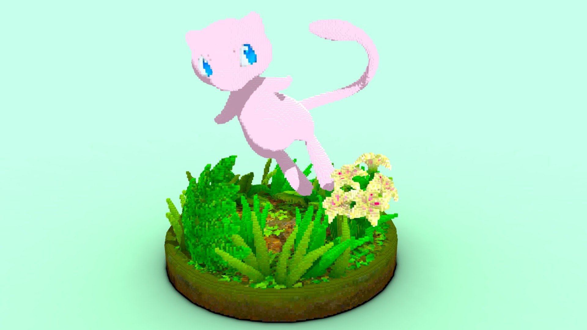 Minecraft Schemantic - Mew - Buy Royalty Free 3D model by El ...