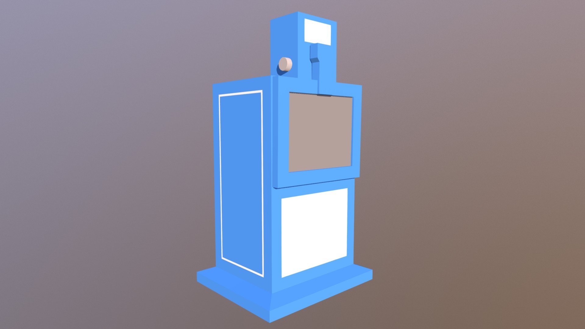 Newspaper Vending Machine - 3D model by Prof Tanner (@rwt07a) [4bf45de ...