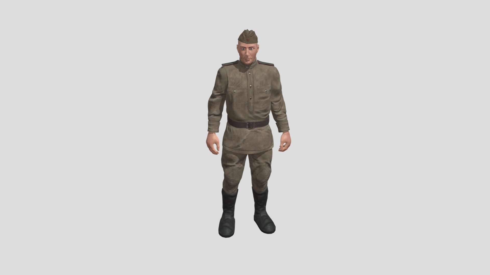 ww2 soviet - Download Free 3D model by u02703 [4bf5107] - Sketchfab
