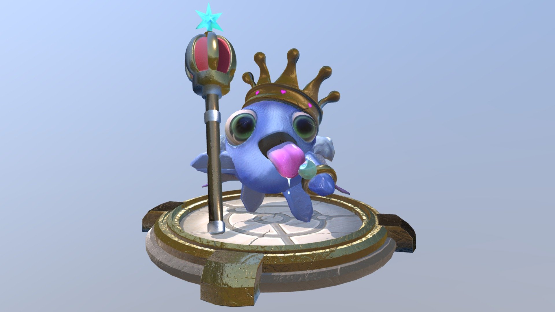 King Puff - Fan Art - Download Free 3D model by theonlypiotr [4bf57b5 ...
