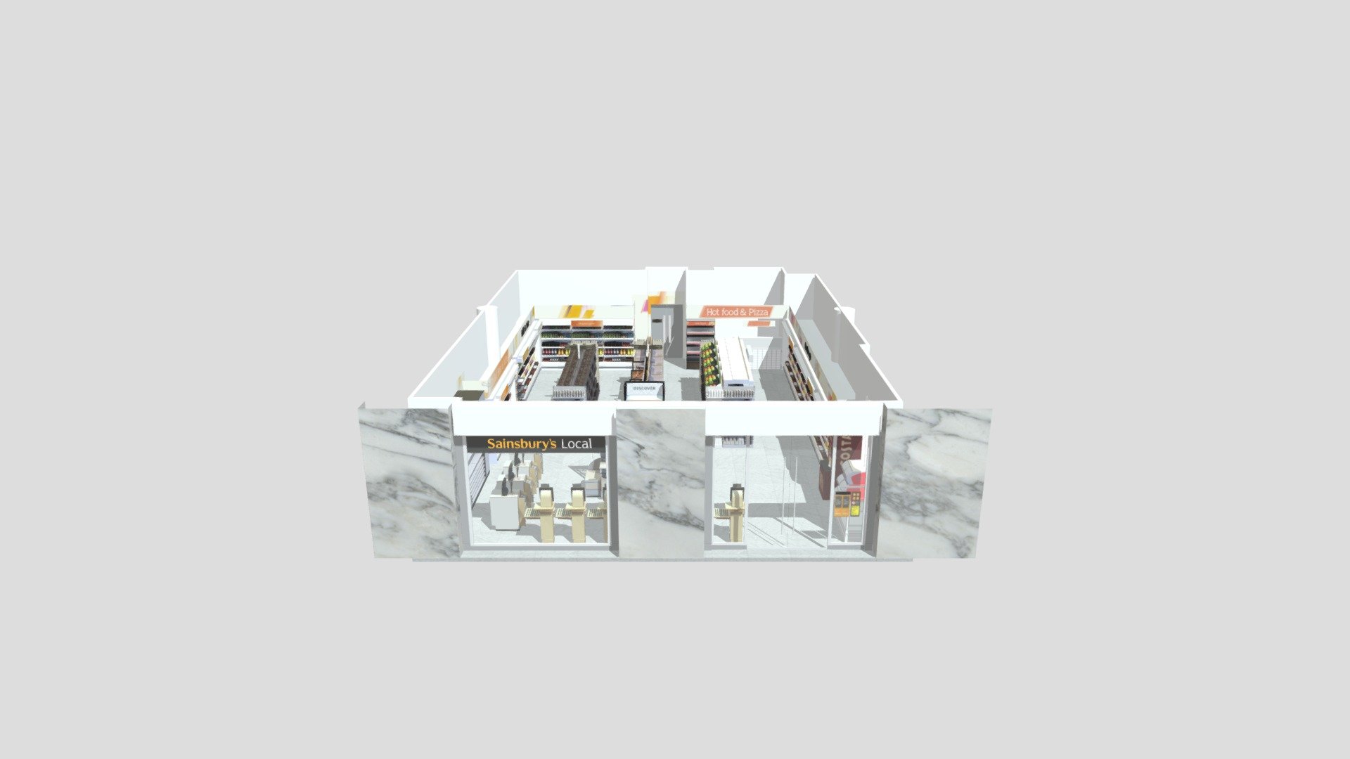 Paternoster Sq internals - 3D model by Merson [4bf6347] - Sketchfab