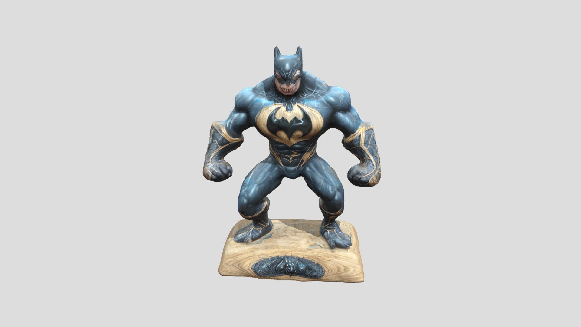 bat man with venom new look - Download Free 3D model by fahadmalik2040 ...