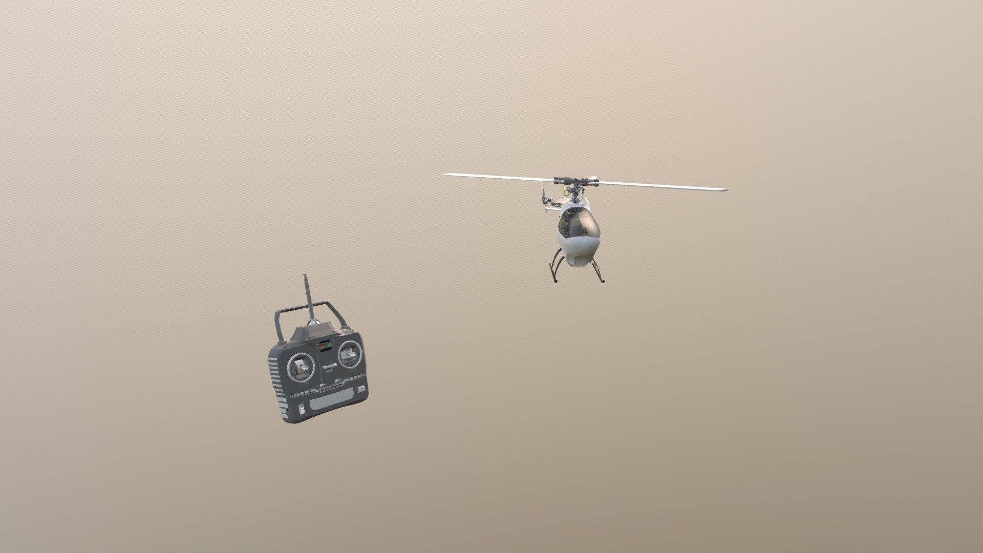 RC-Helicopter - 3D model by nghia [4bf8725] - Sketchfab