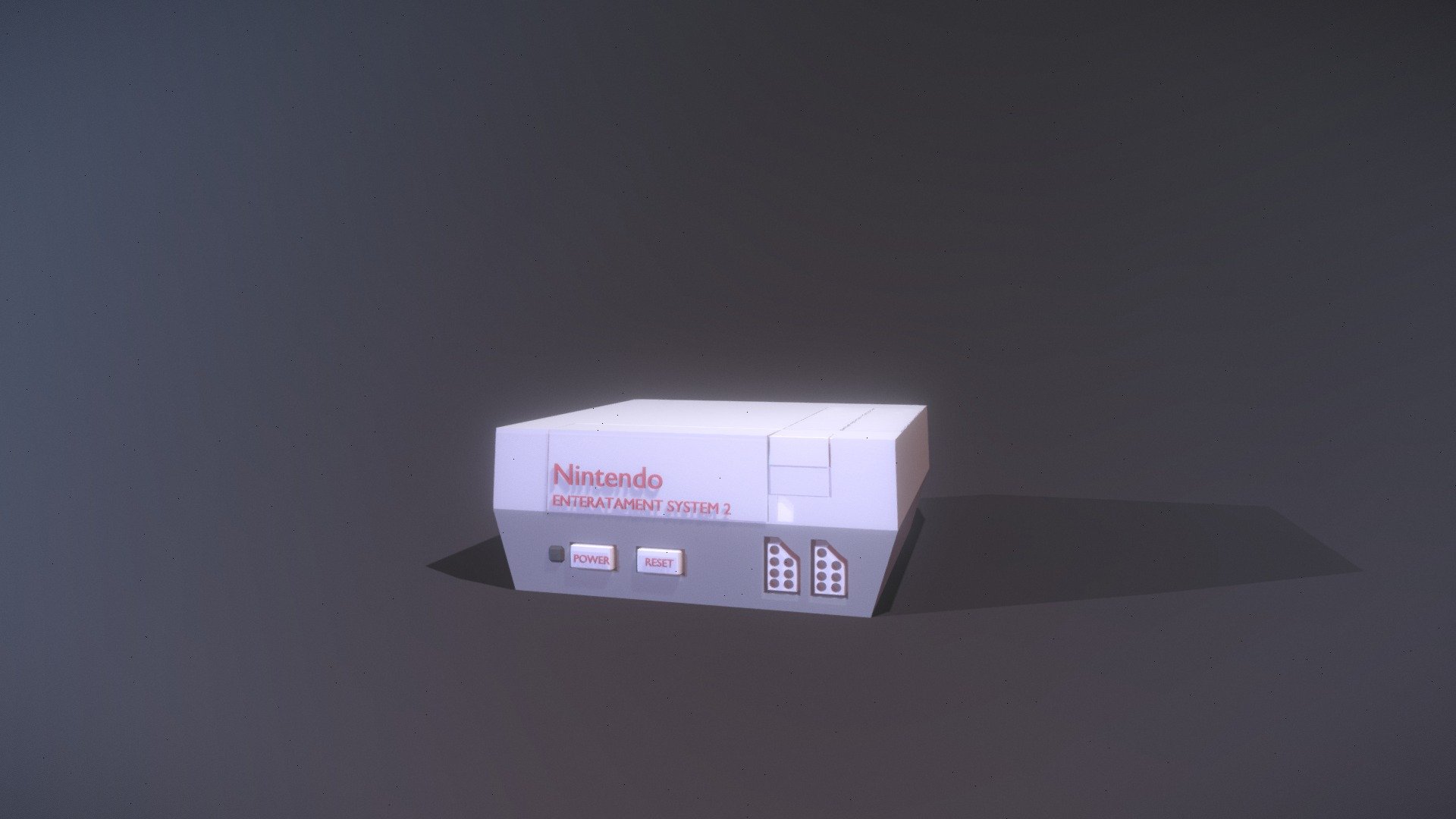 N.E.S. 2 Nintendo entertainment system - Download Free 3D model by The ...