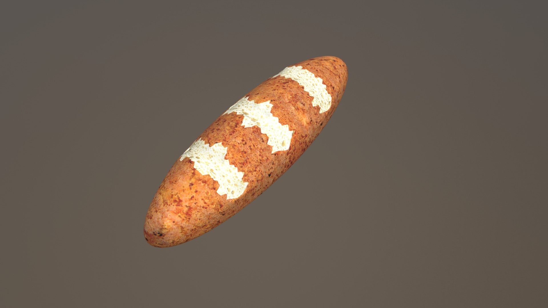 Bread Loaf - Download Free 3D model by Drake (@dlp14c) [4bf97cf] - Sketchfab