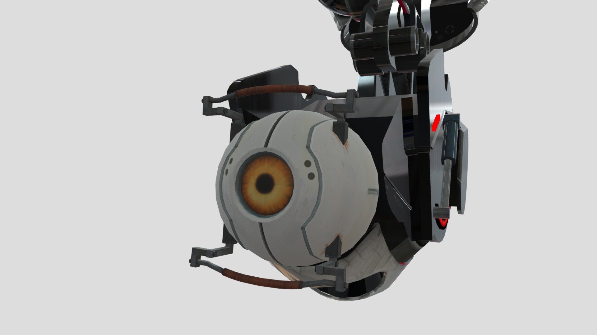 Portal 2 beta GLaDOS curiosty core - Download Free 3D model by Dev in ...
