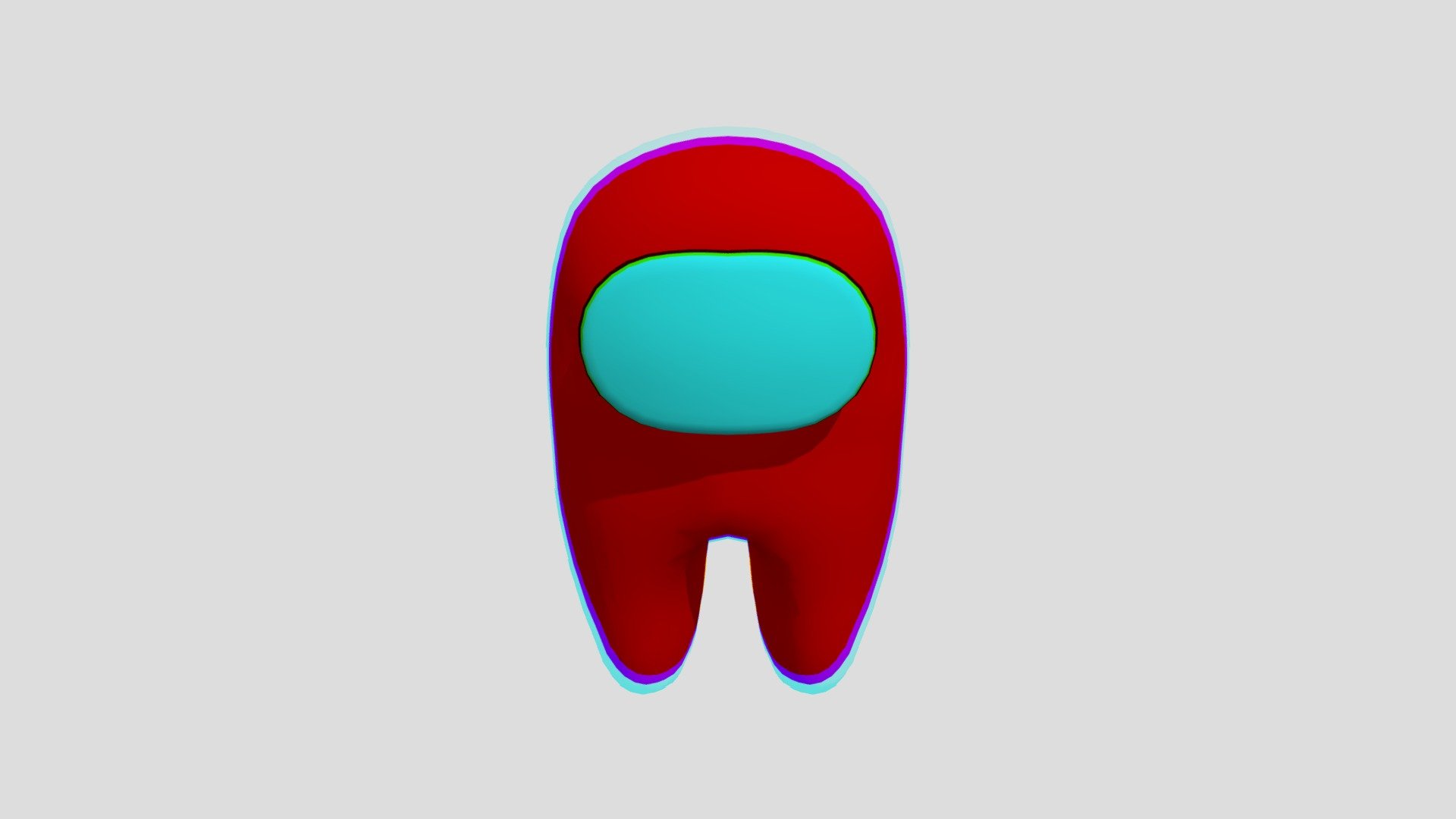 Simple Red Among Us Imposter - Download Free 3D model by realism ...