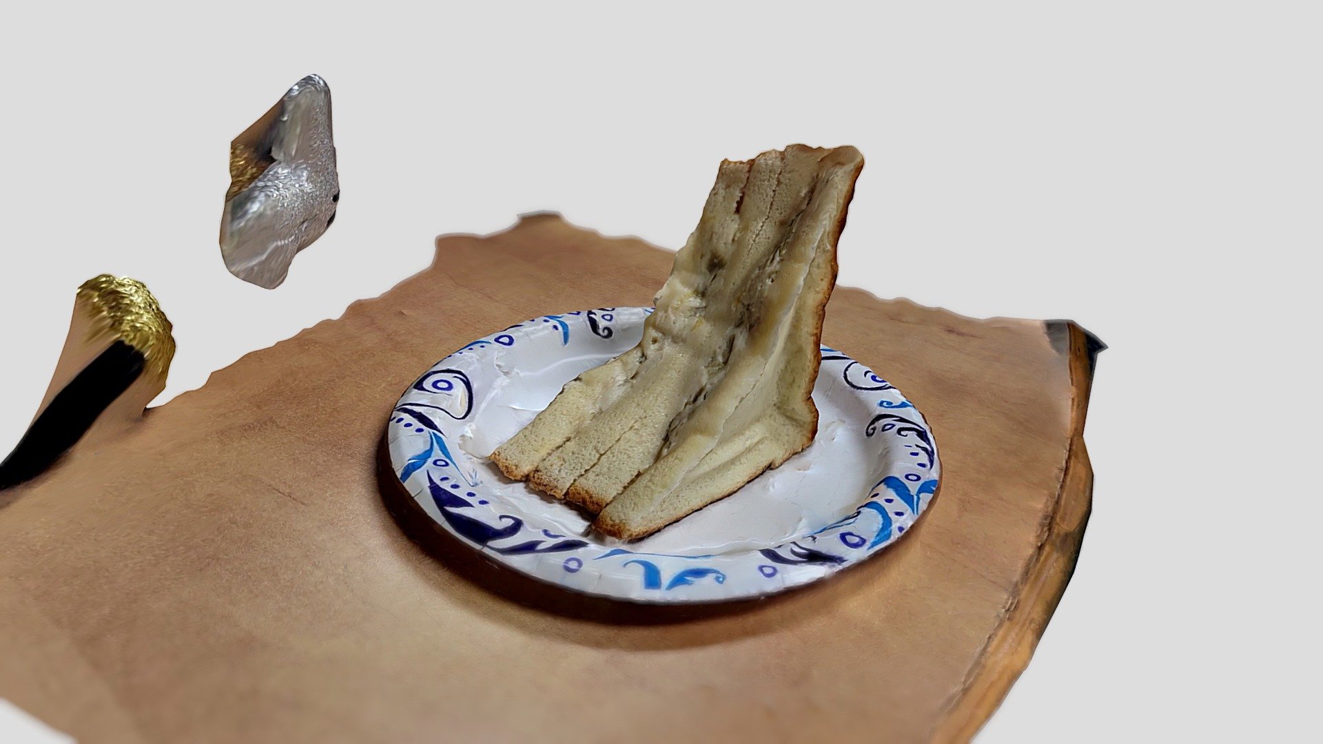 Questionable Chicken Salad Sandwich - Download Free 3D model by ...