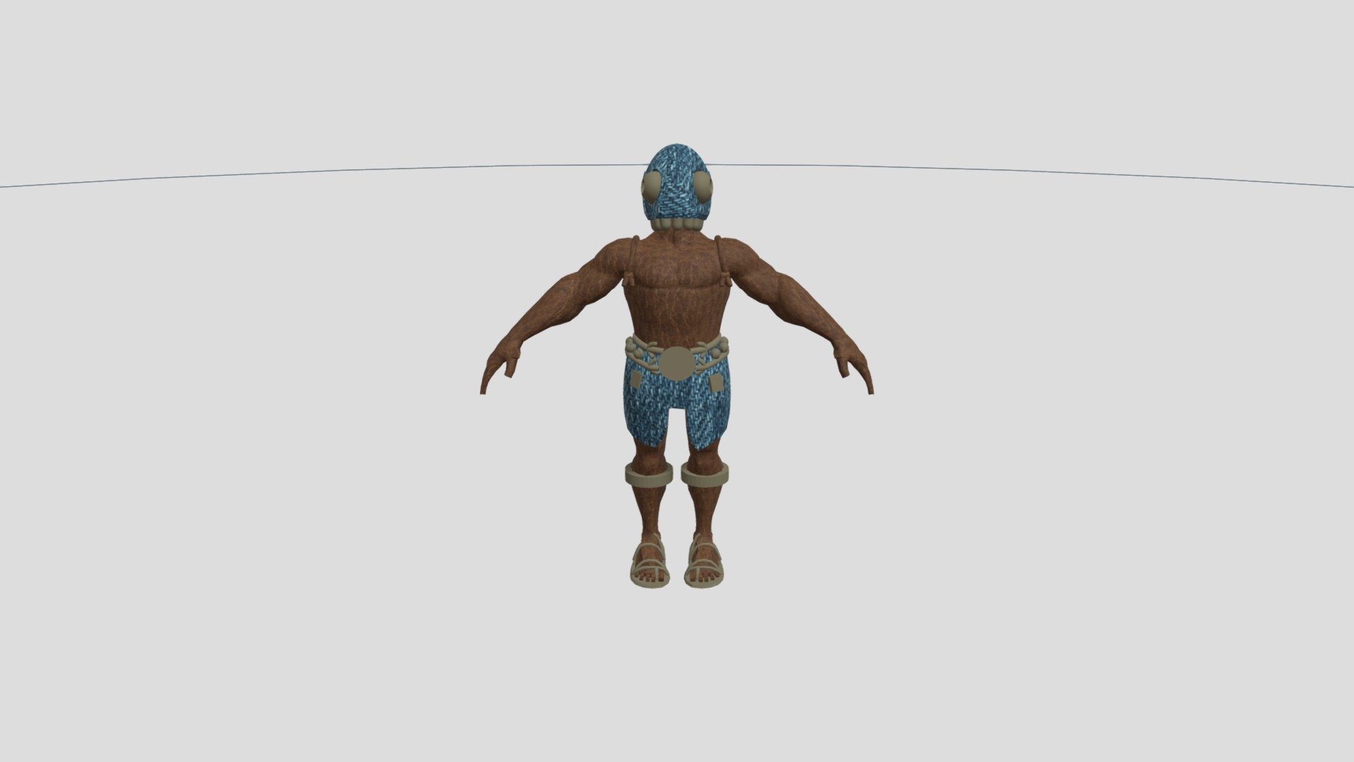 warrior character - 3D model by noko.nc [4bfeabb] - Sketchfab