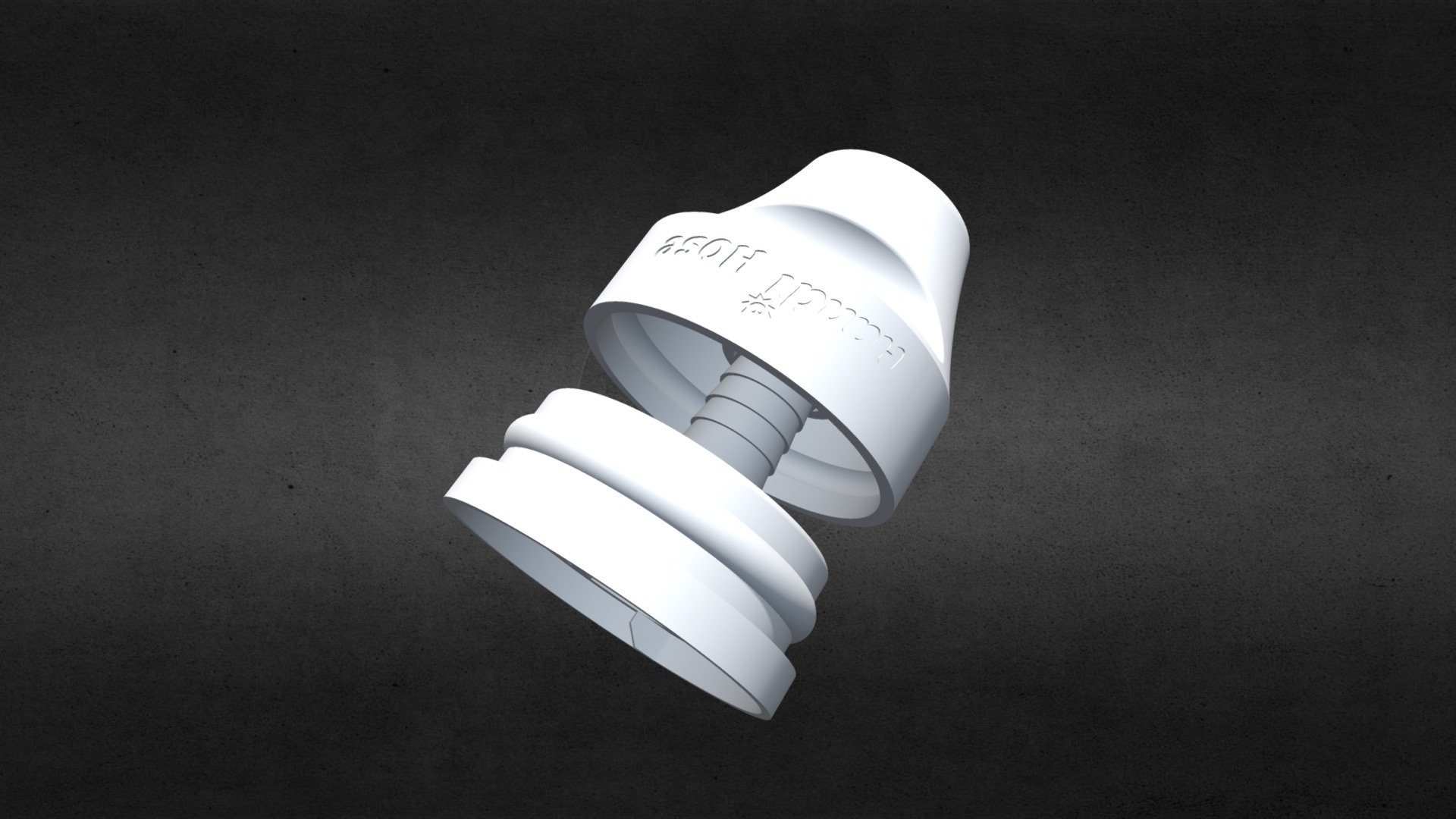 Handi Cap & Cover - 3D model by Mission 3D (@mission3d) [4bff041 ...