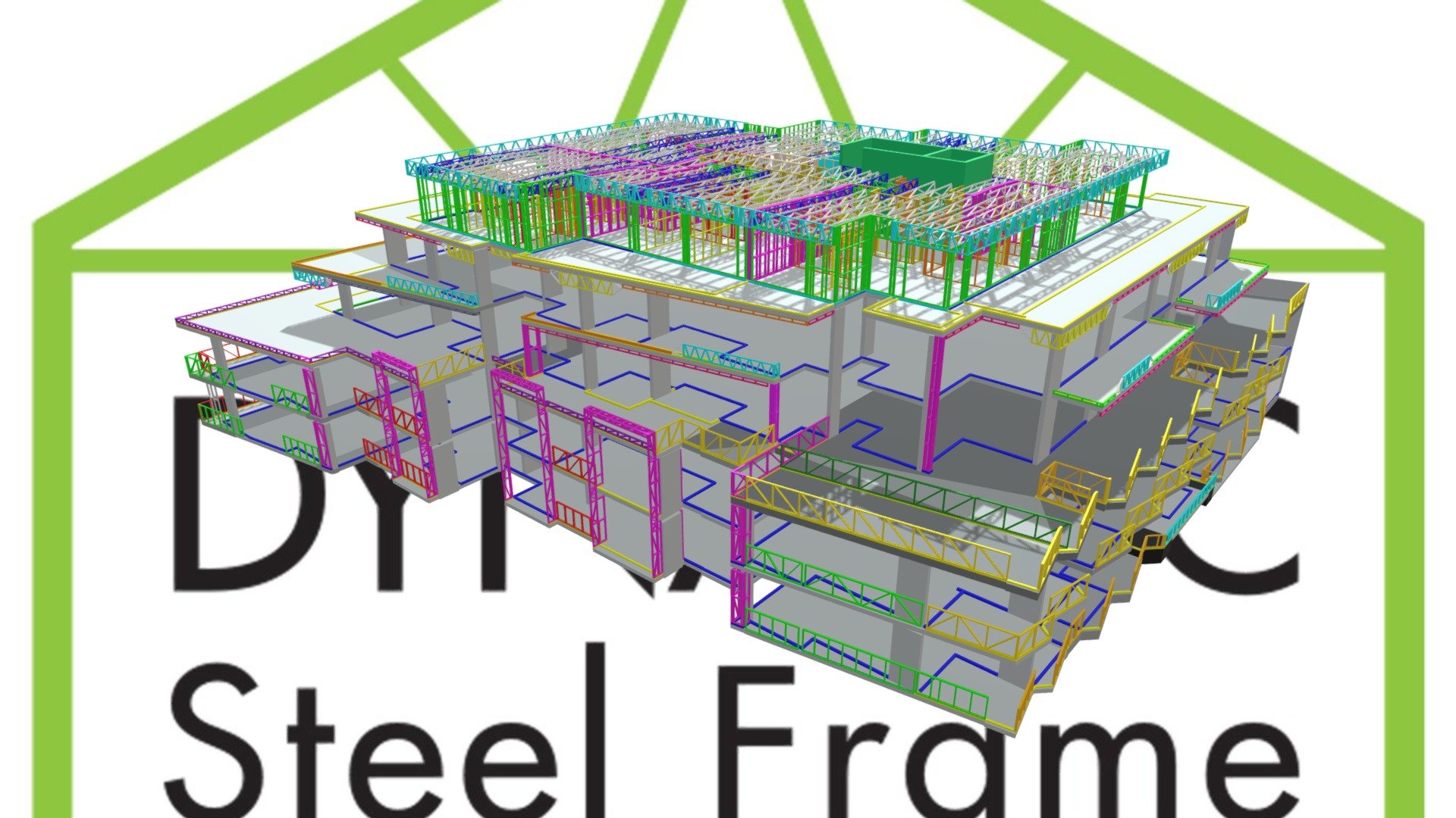 DSF2921 _ Combined Model - 3D model by Dynamic Steel Frame ...