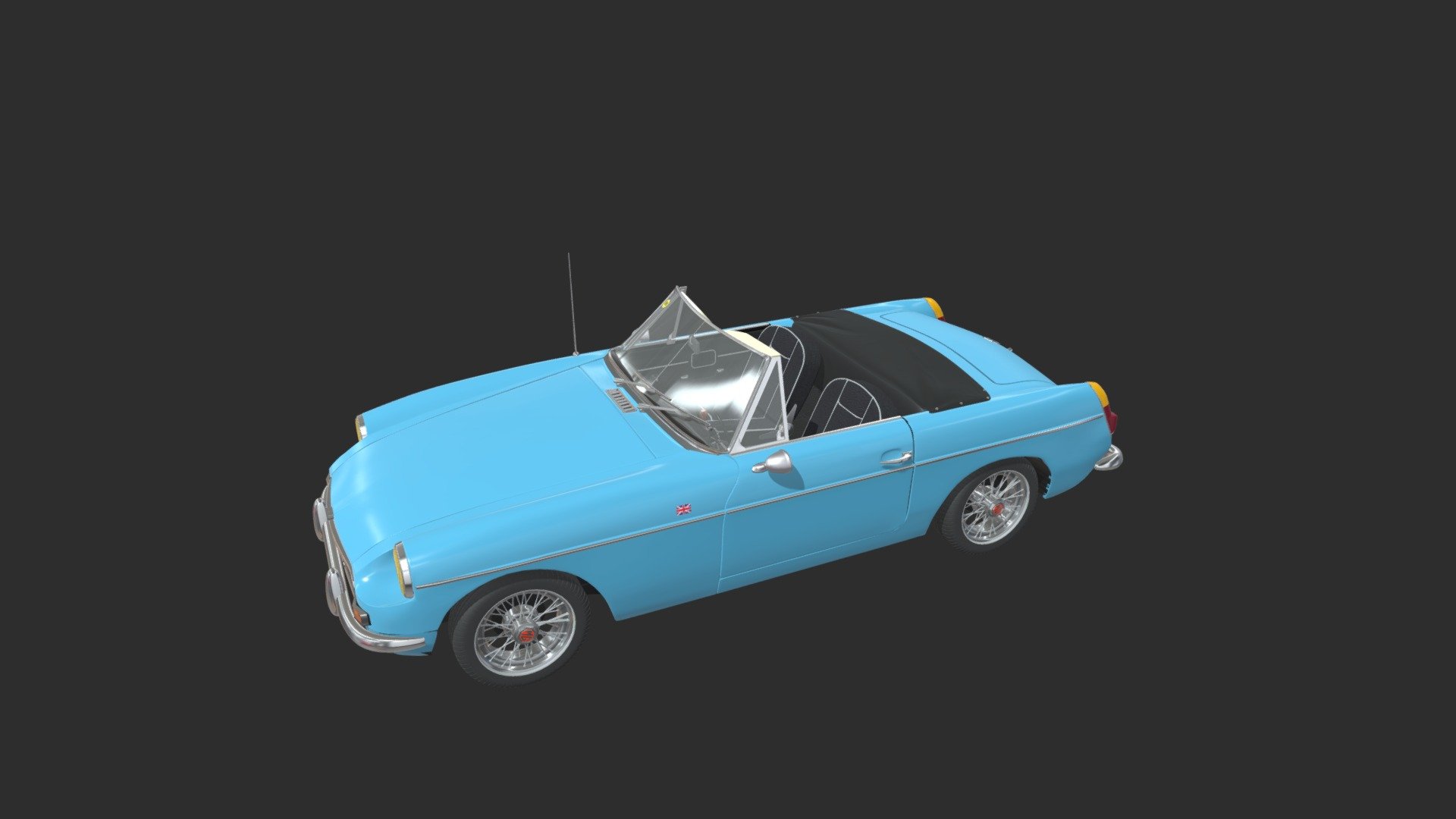 MGB Cabriolet - 3D model by Configcars : maxipano360@gmail.com ...