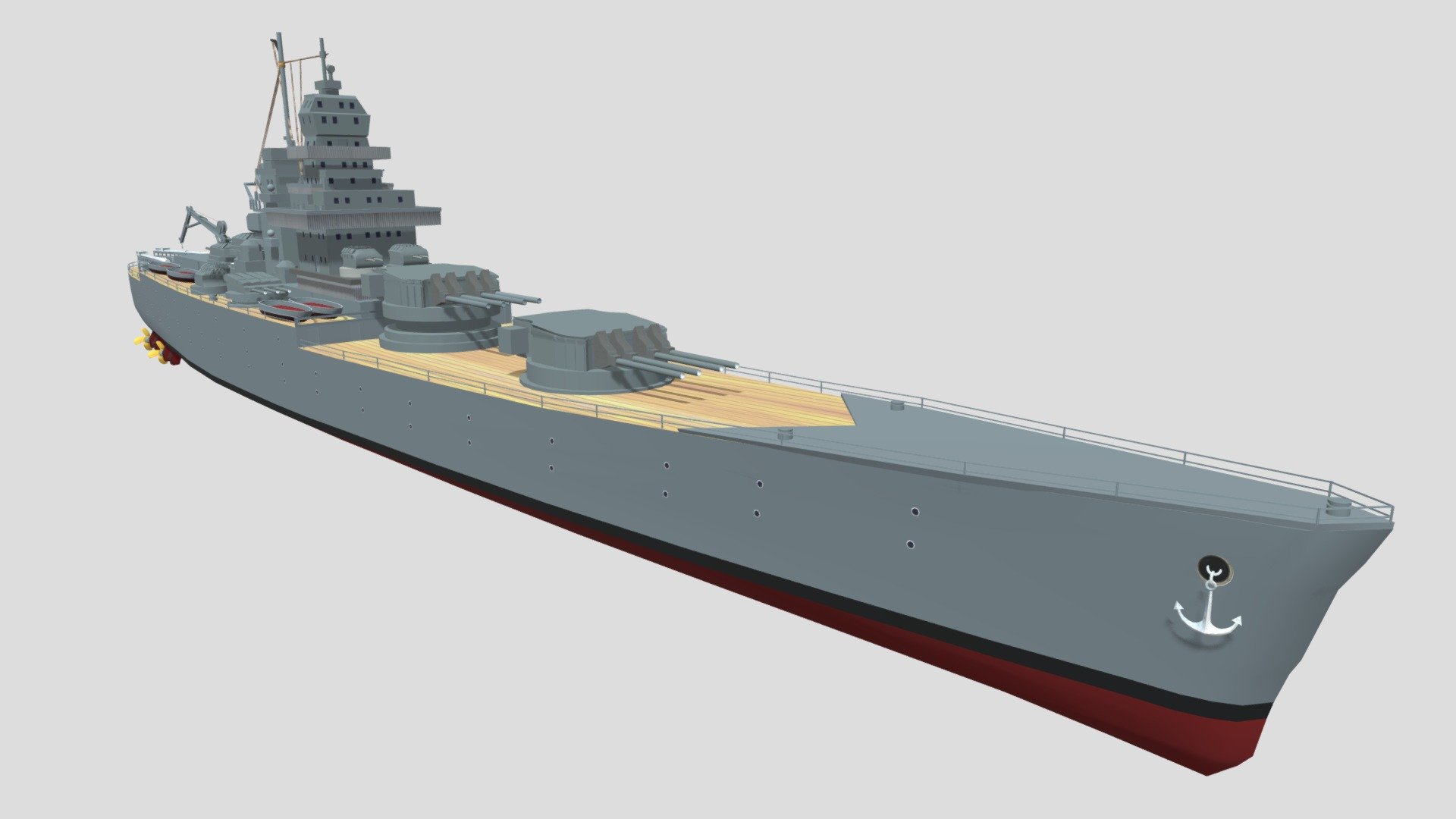 Ship YY - Download Free 3D model by gogiart (@agt14032013) [4c00d02 ...